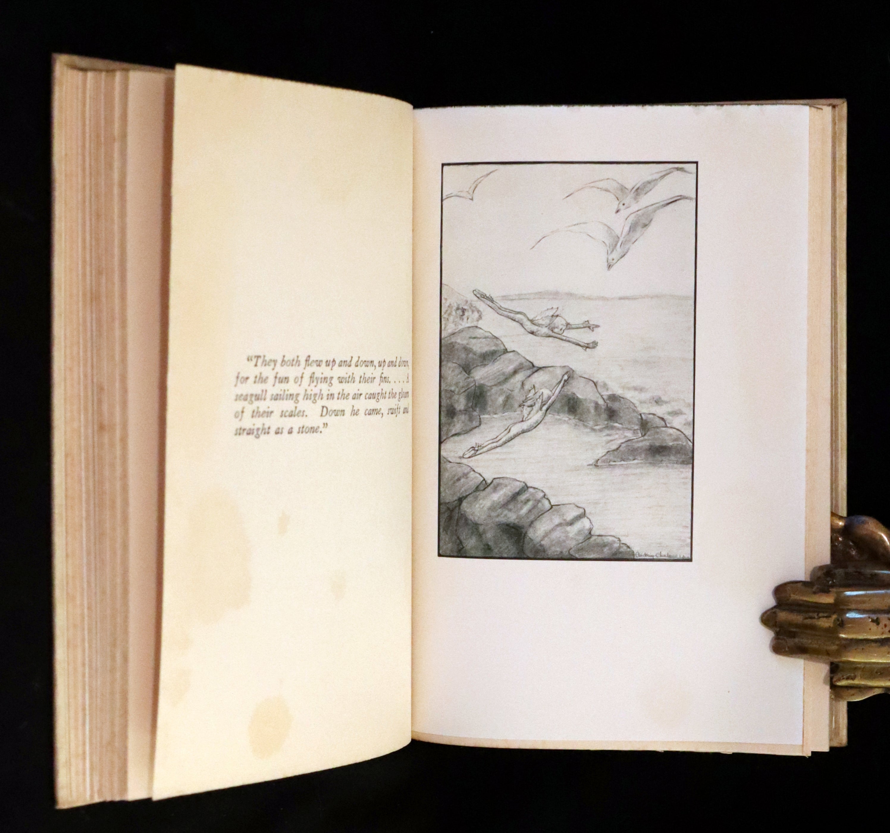 1929 Rare First Edition - Sandals of Pearl, Edith Howes Fairy Tale, il ...