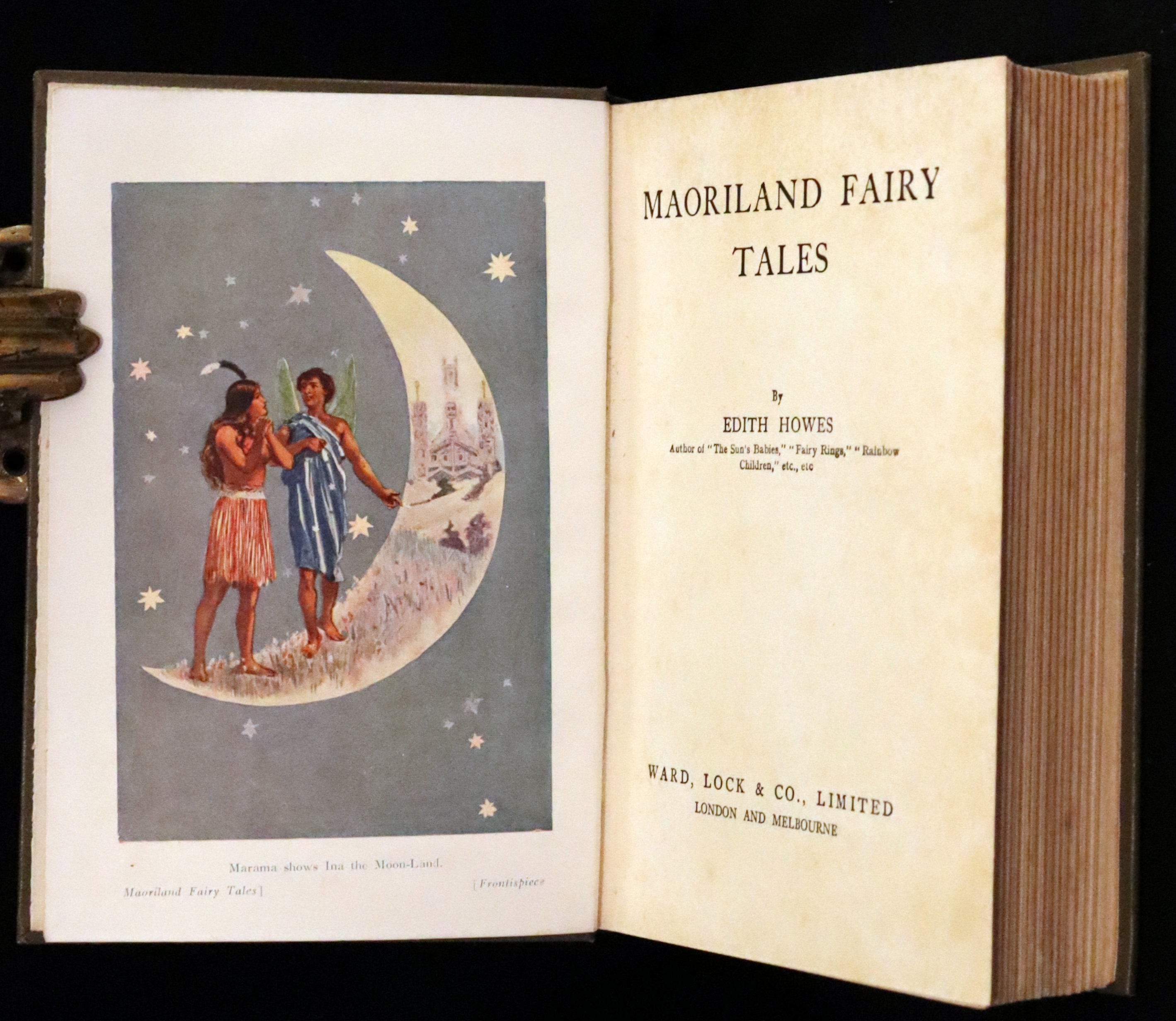 1936 Scarce Book - Maoriland Fairy Tales by Edith Howes - New Zealand ...