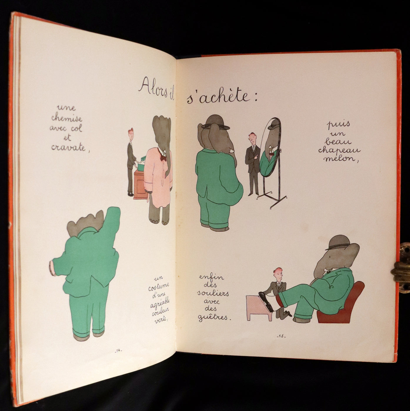 1931 True French First Edition - Histoire de Babar le Petit Elephant by ...