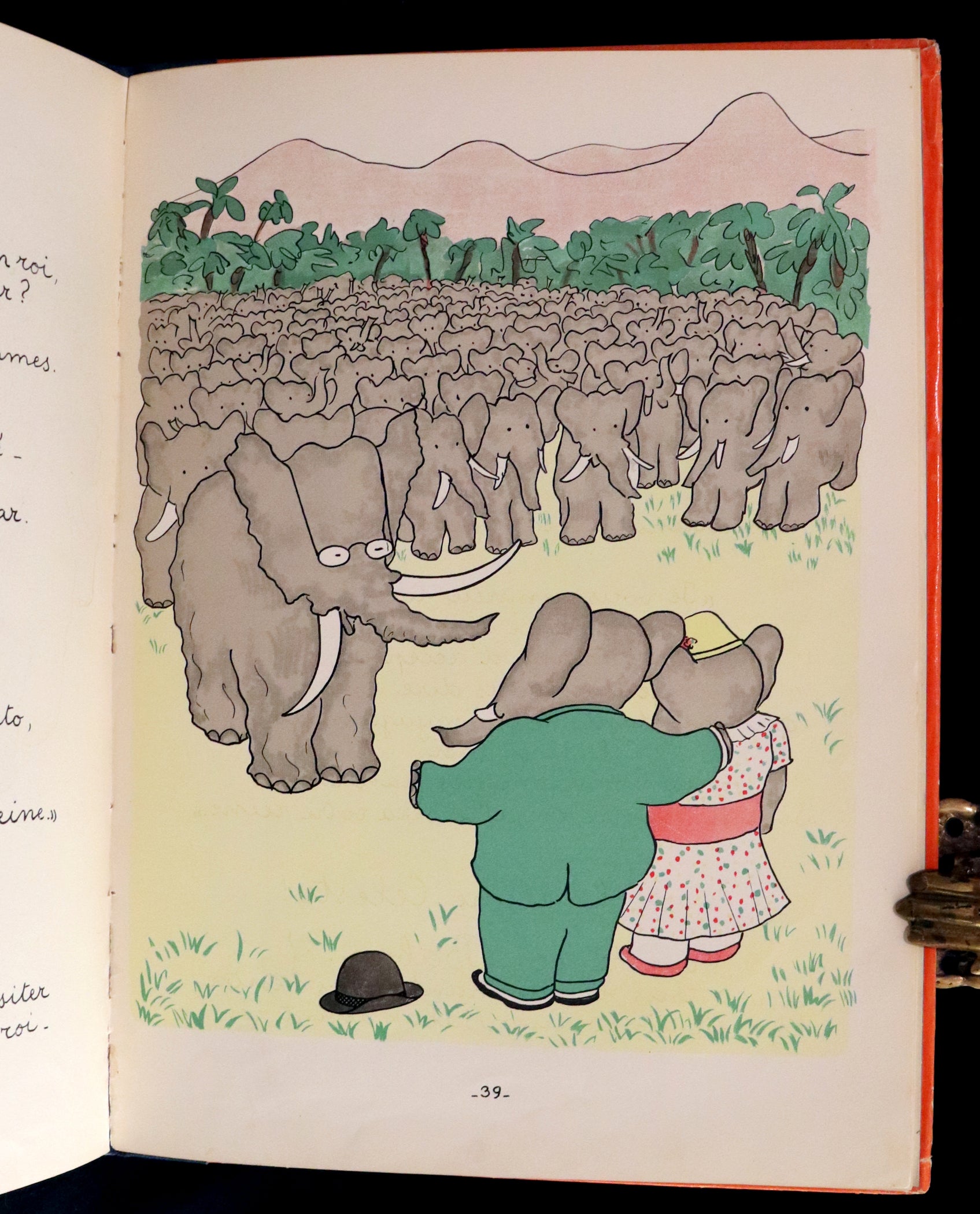 1931 True French First Edition - Histoire de Babar le Petit Elephant by ...