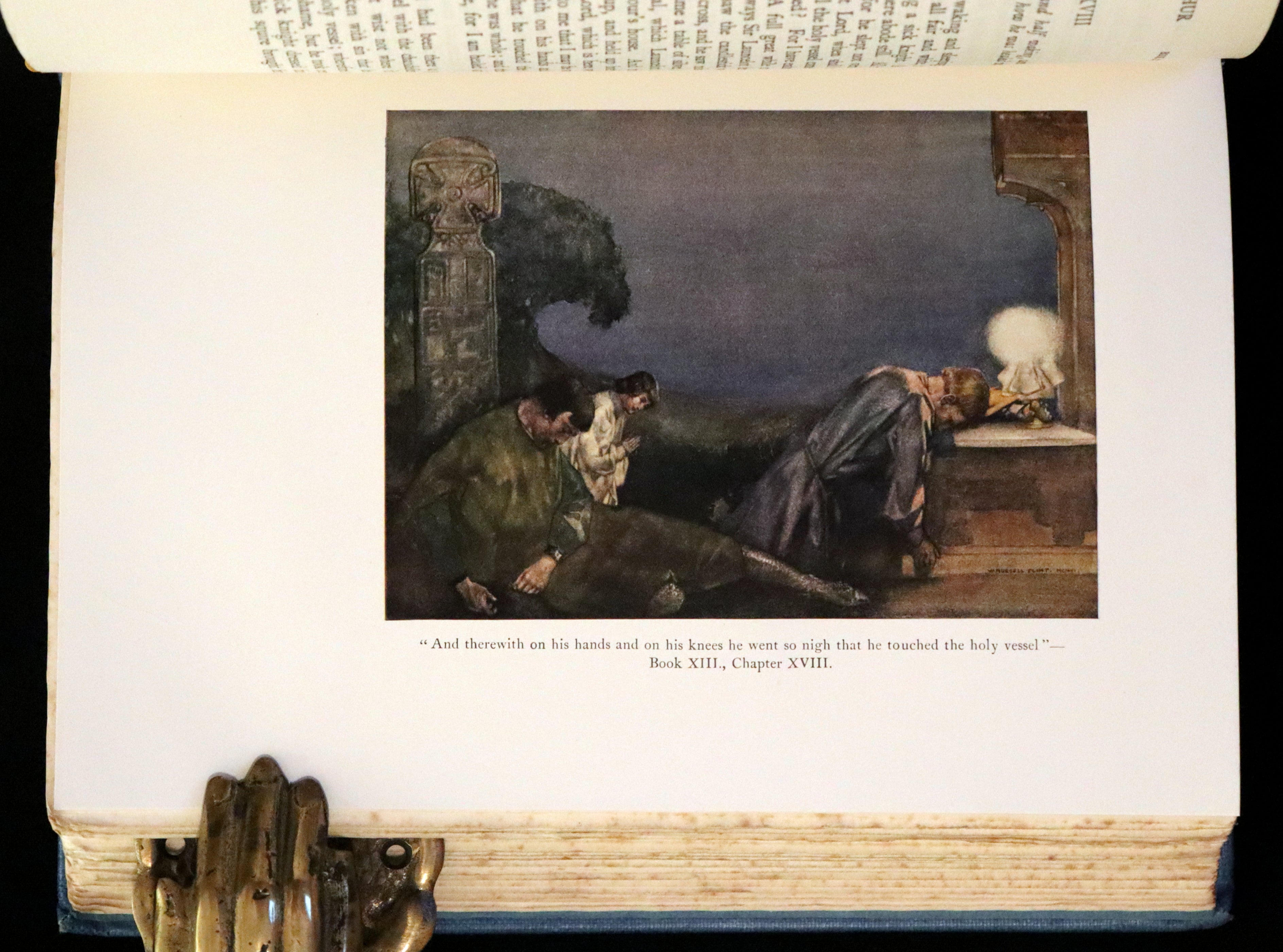 1923 Rare Book set - Le Morte Darthur, The History of King Arthur and ...