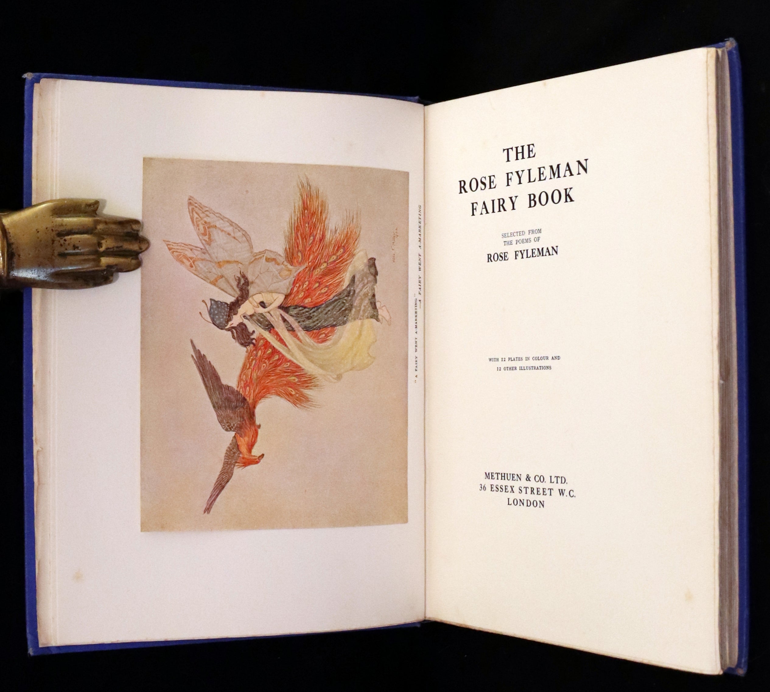 1923 Rare First Edition - The Rose Fyleman Fairy Book Illustrated by ...
