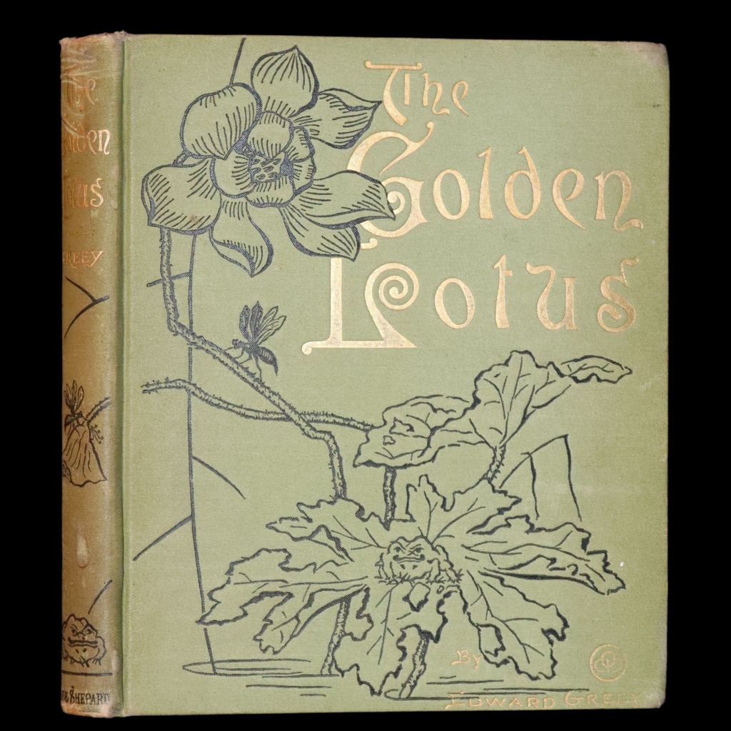 1883 Rare Signed First Edition ~ The Golden Lotus and Other Legends of ...
