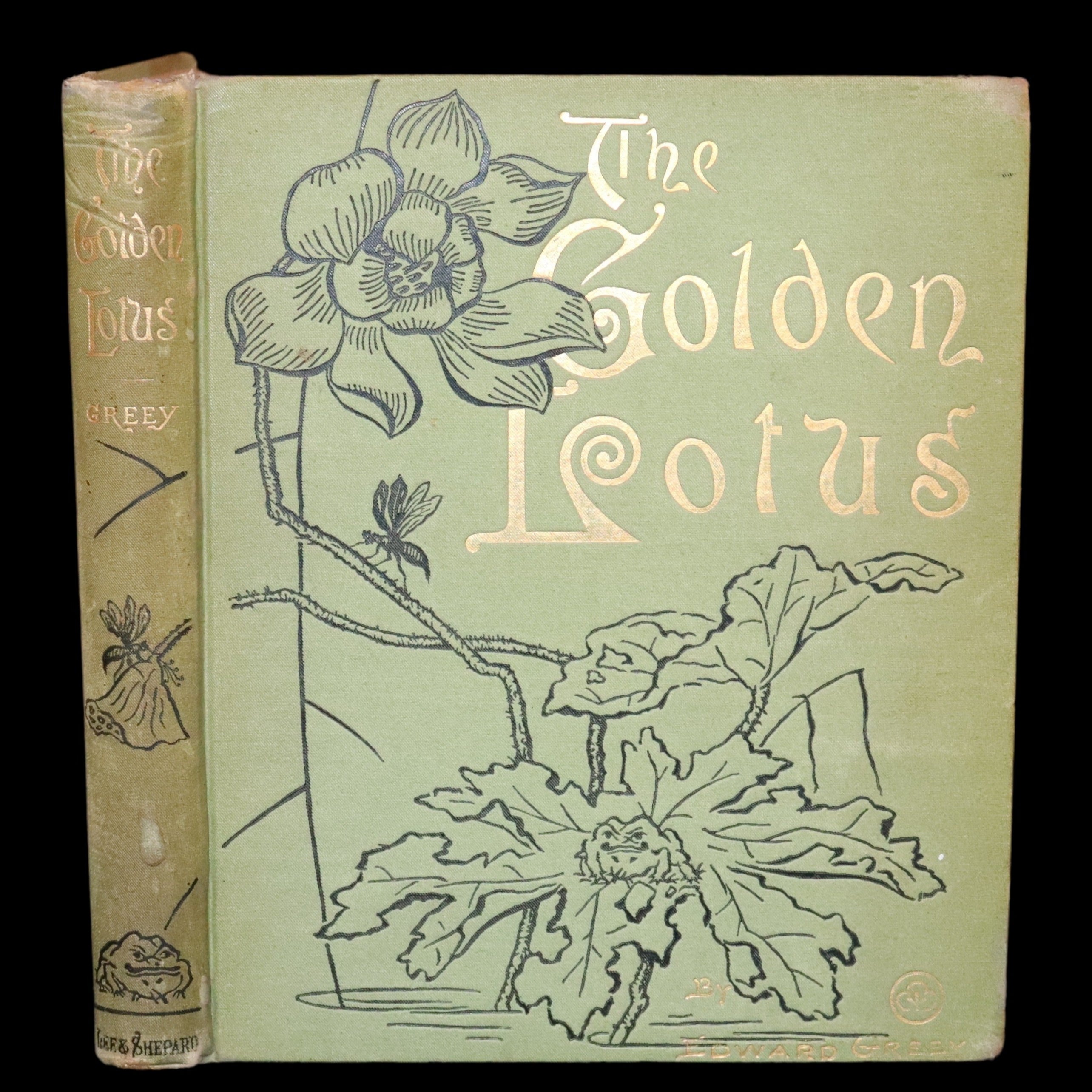 1883 Rare Signed First Edition ~ The Golden Lotus and Other Legends of ...
