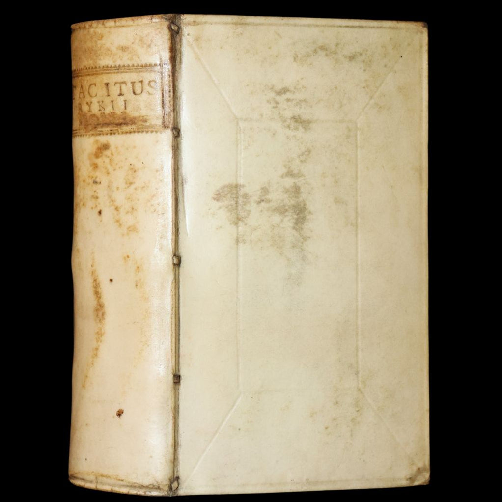 1687 Rare Latin Vellum Book - Tacitus Works on Roman Empire's Society ...