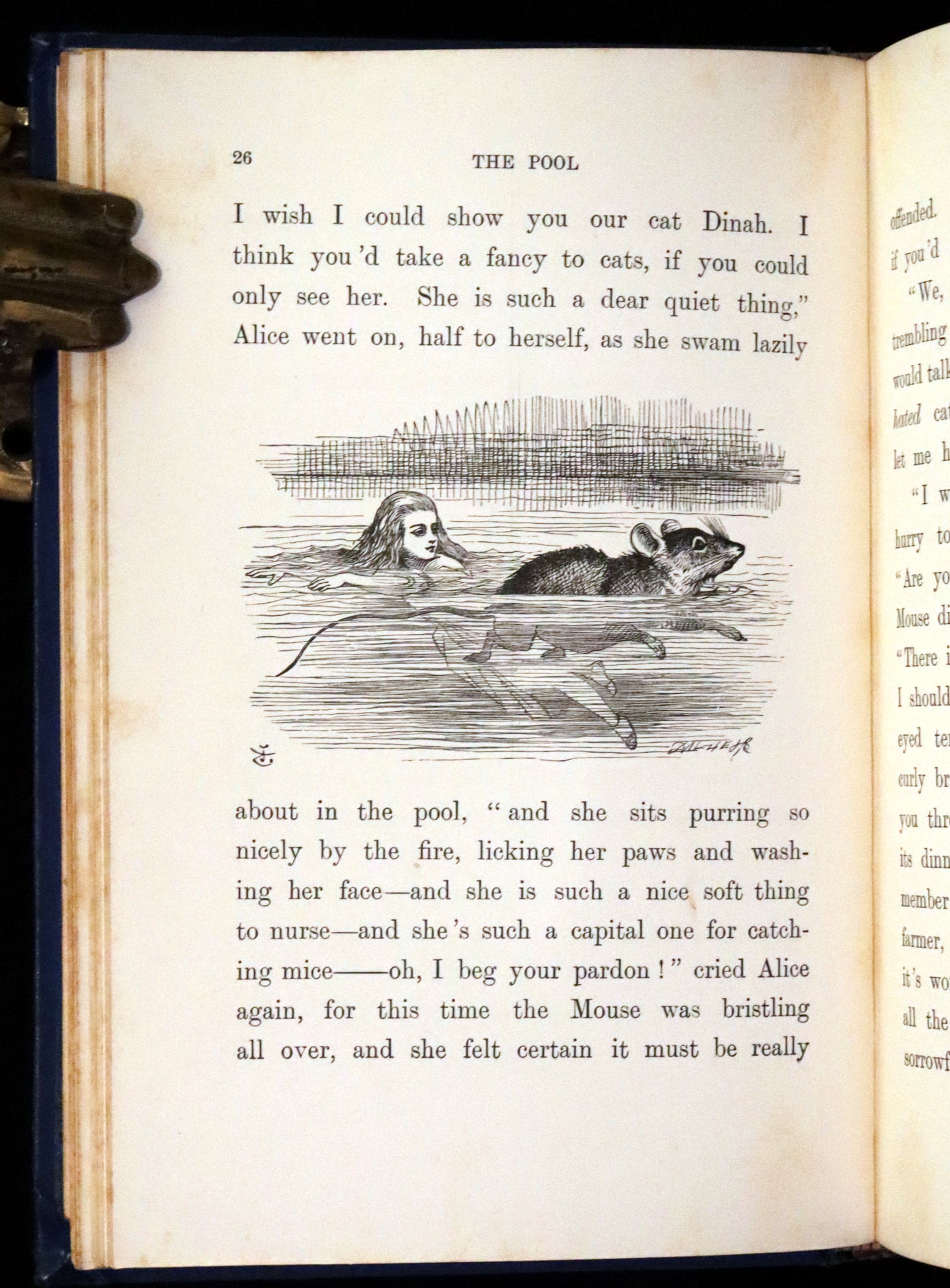 1898 Rare Edition in Blue - Alice's Adventures in Wonderland by Lewis ...