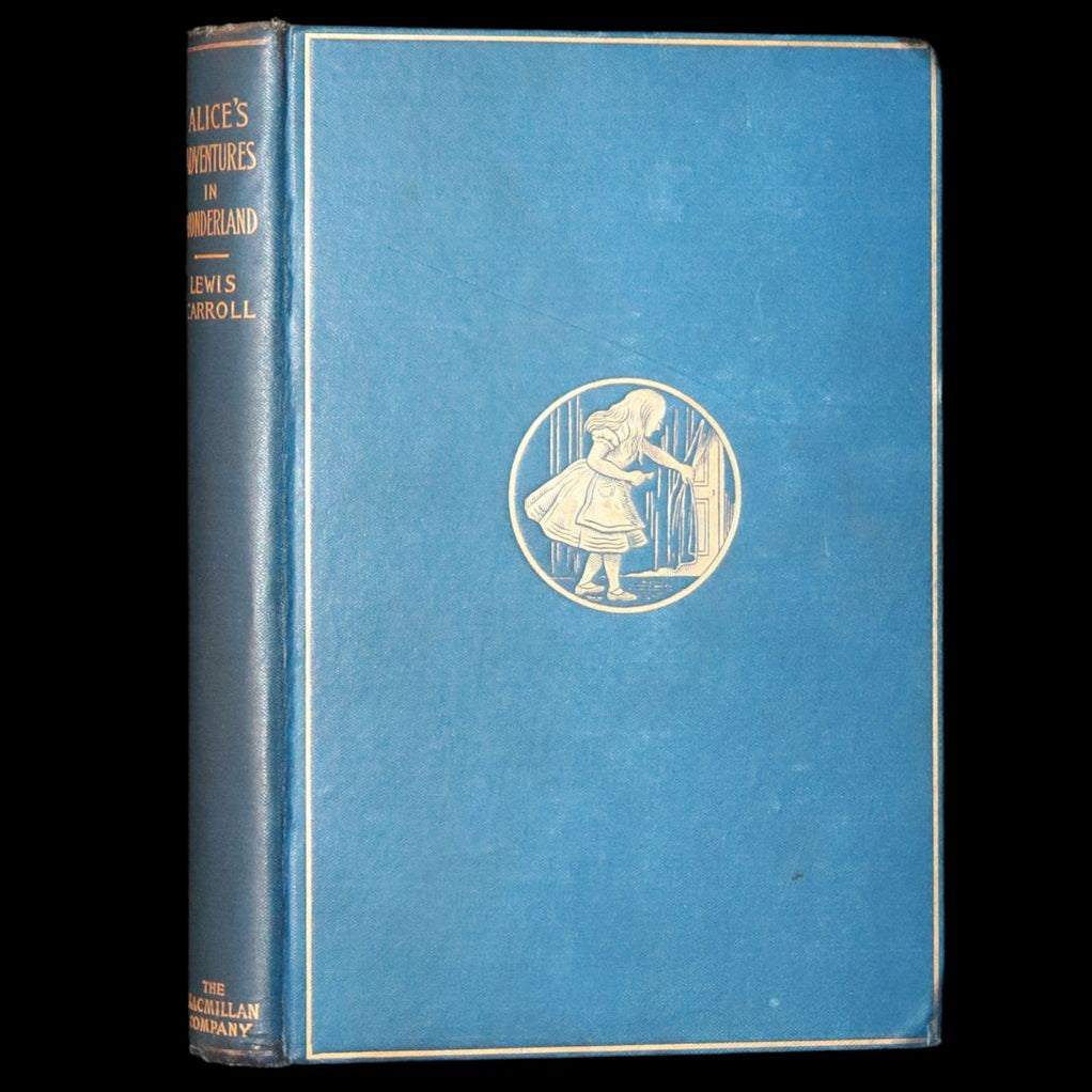 1898 Rare Edition in Blue - Alice's Adventures in Wonderland by Lewis ...
