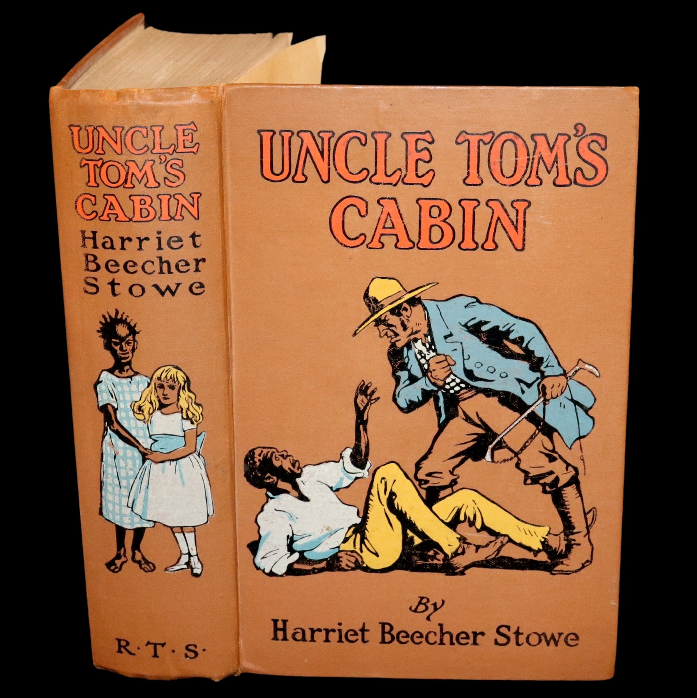 1920 Rare Book - Uncle Tom's Cabin by Harriet Beecher Stowe illustrate — MFLIBRA - Antique Books