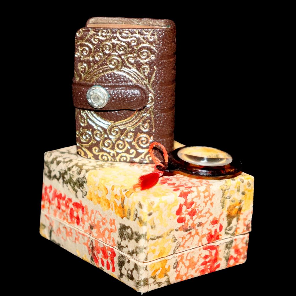 1920 Rare Miniature 1.5" X 1" Arabic Book - The Koran (Quran) published ...