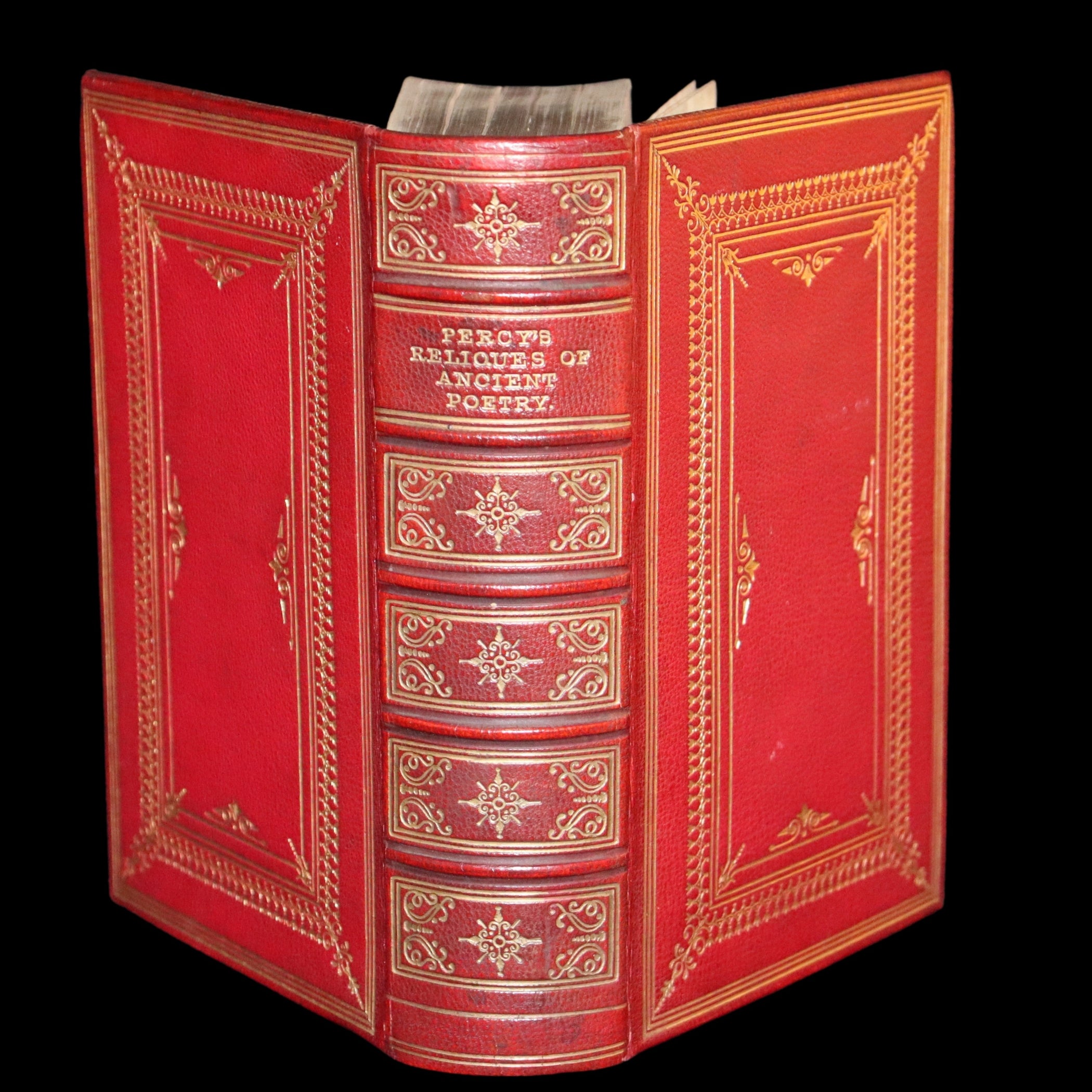 1859 Rare Victorian Book - Reliques of Ancient English Poetry and Old ...