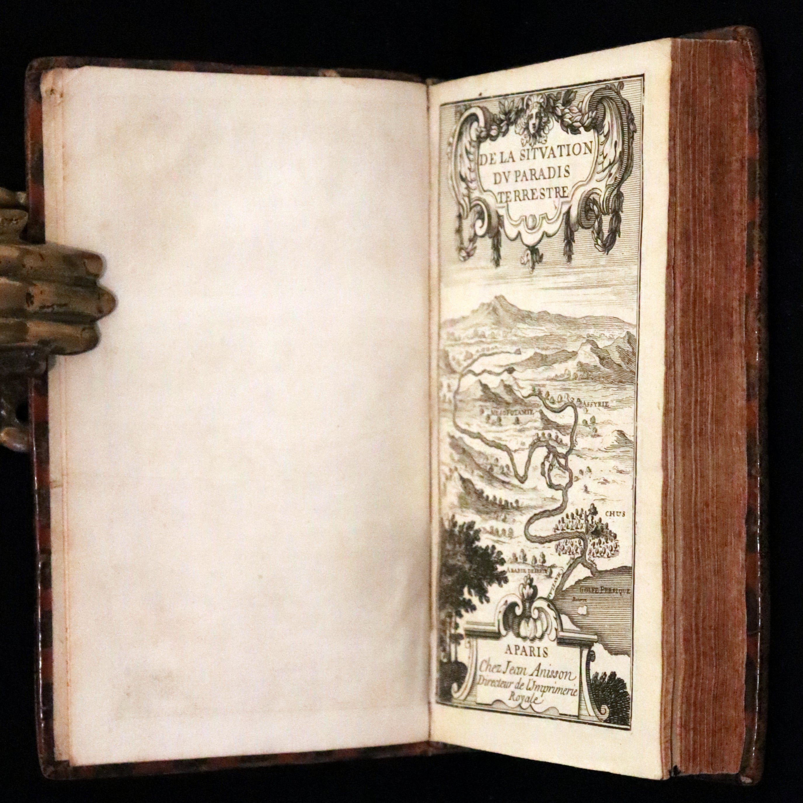 1691 Rare French First Edition - Treatise on the Location of the ...