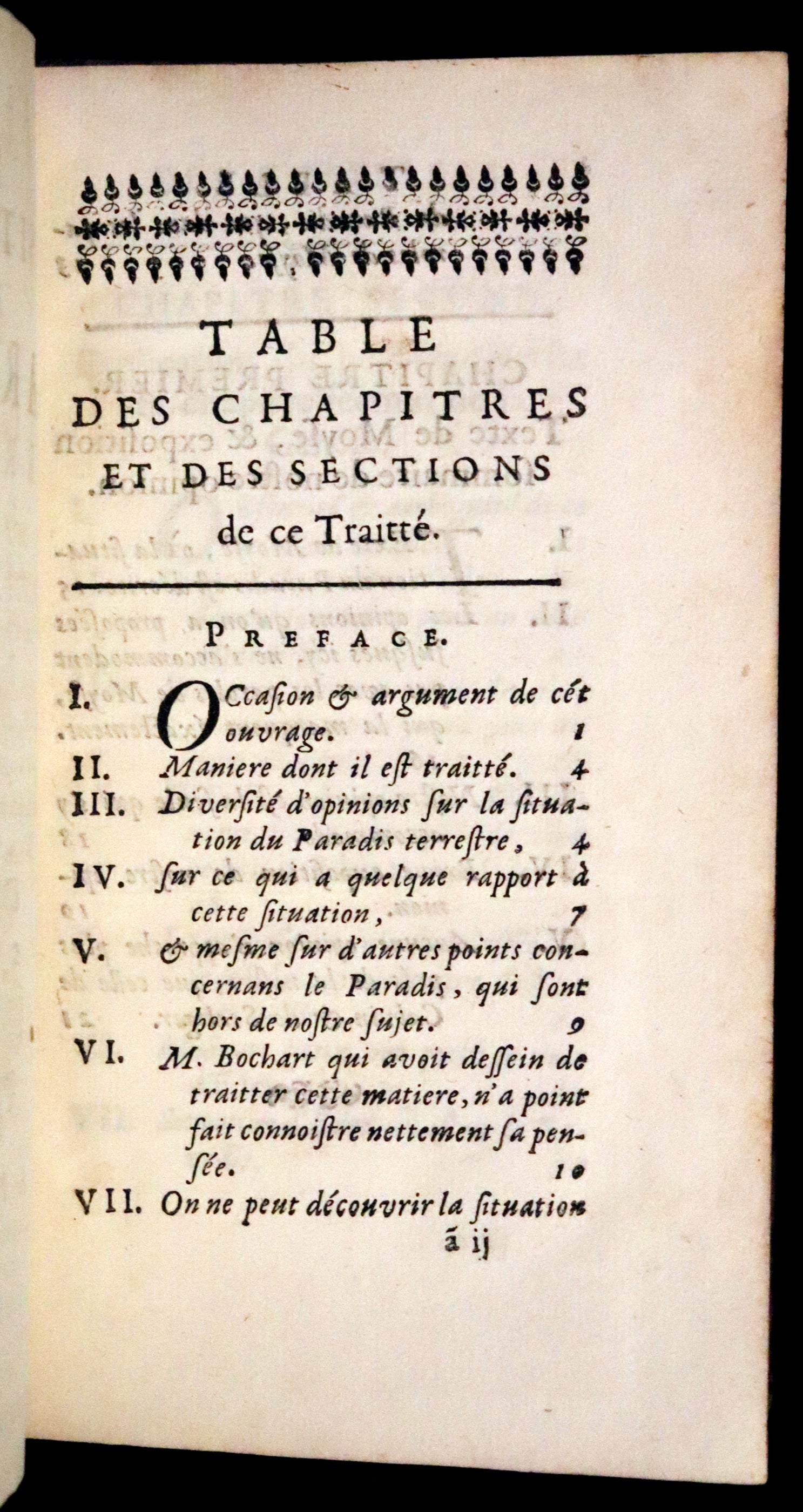 1691 Rare French First Edition - Treatise on the Location of the ...