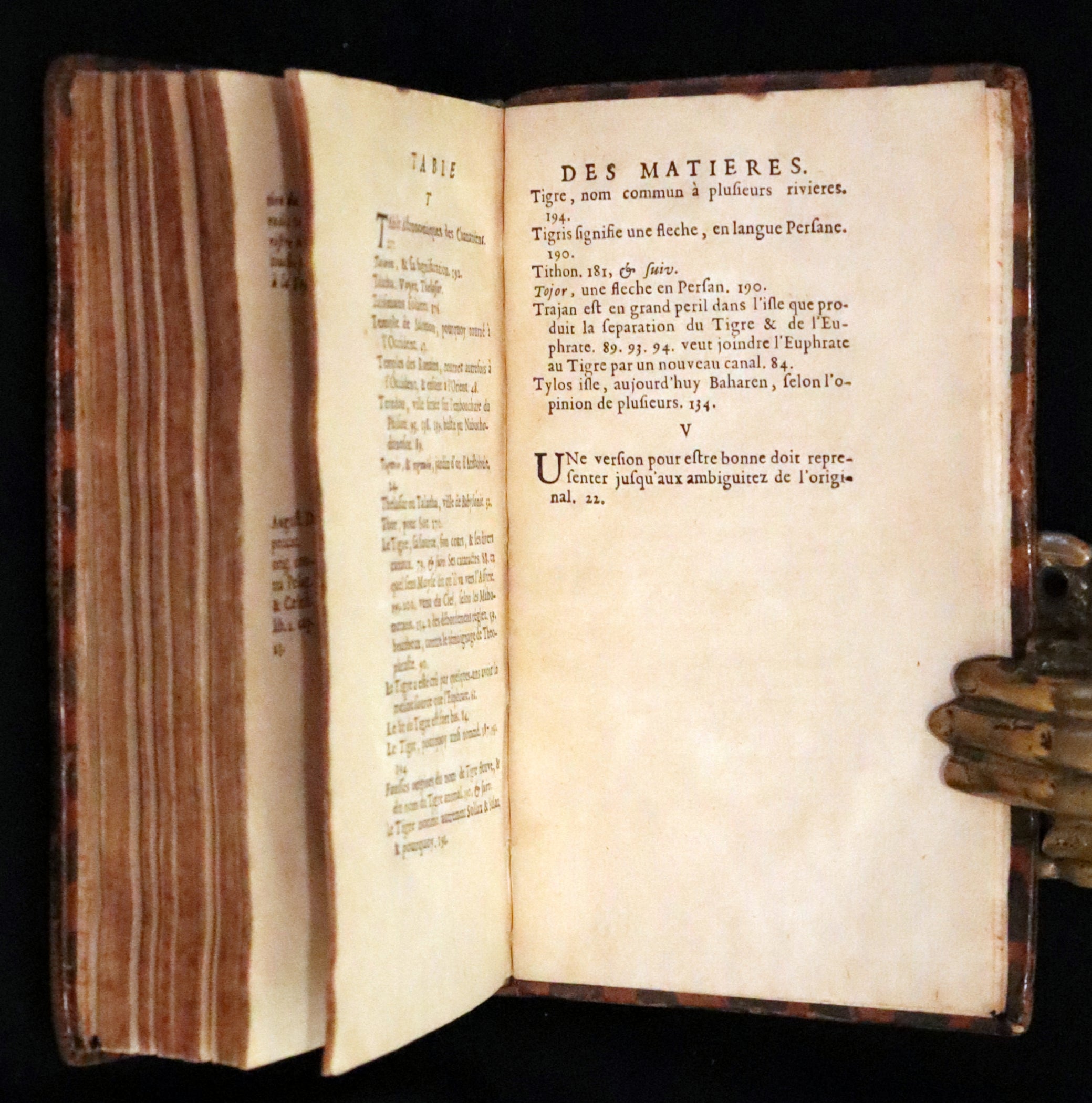 1691 Rare French First Edition - Treatise on the Location of the ...