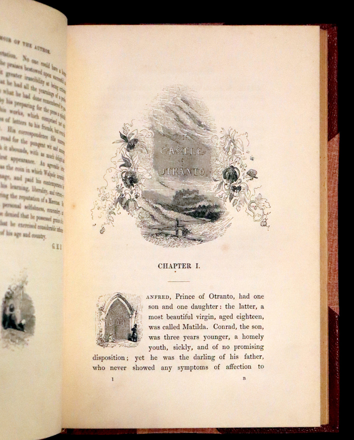 1840 Scarce illustrated Edition - The Castle of Otranto, a Gothic Stor ...