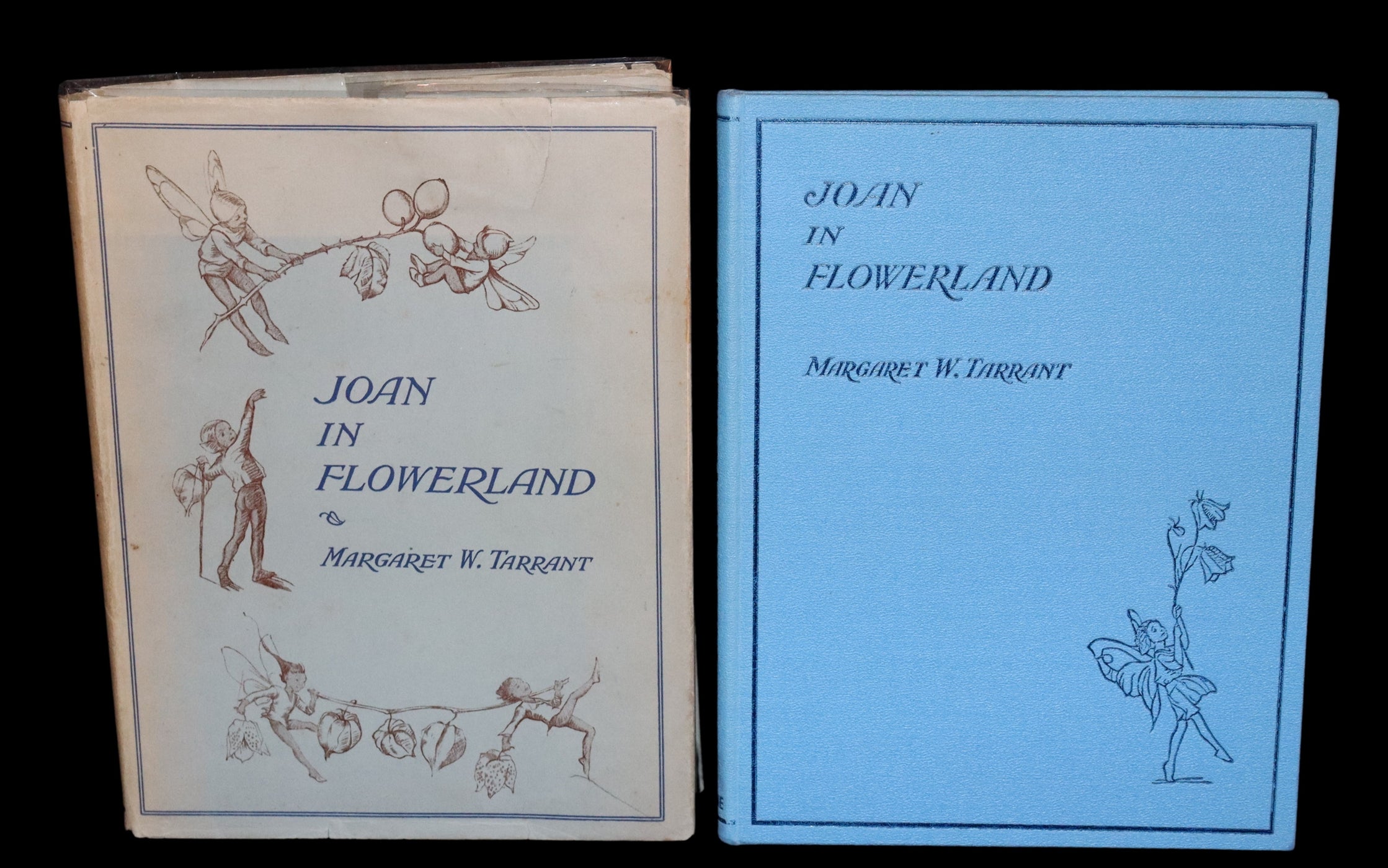 1936 Scarce Edition in Dust Jacket - Joan in Flowerland written and il ...