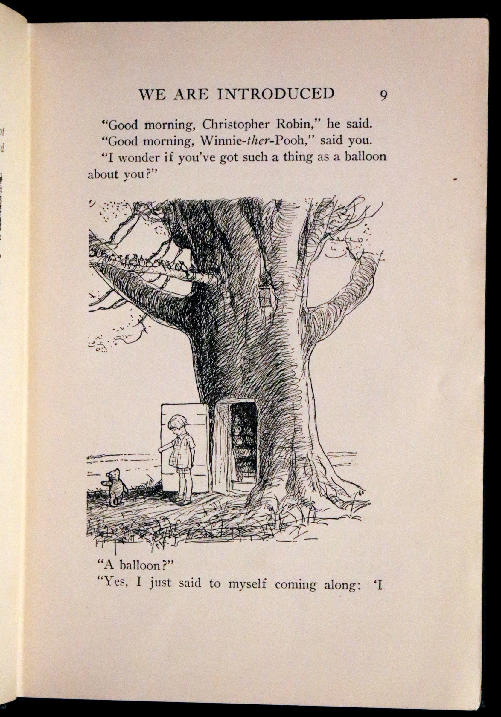 1926 Rare First Edition - Winnie-The-Pooh written by A.A. Milne and Il ...