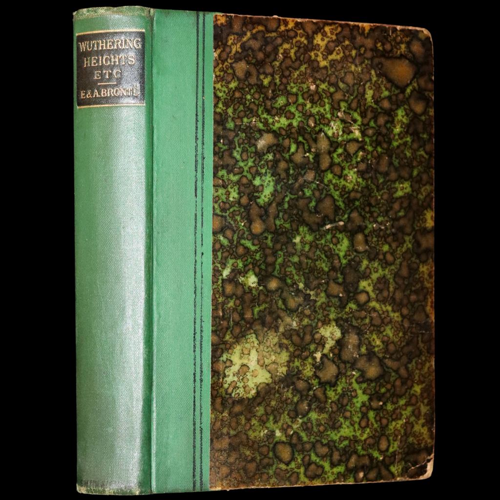 1889 Rare Victorian Book - Wuthering Heights by Emily Brontë and Agnes ...