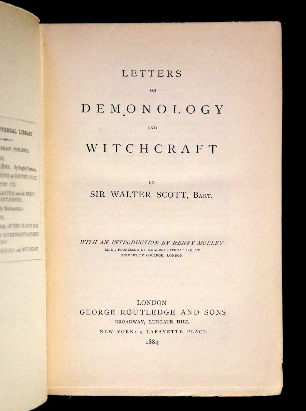 1884 Rare Book - Demonology and Witchcraft, Witches and Fairies by ...