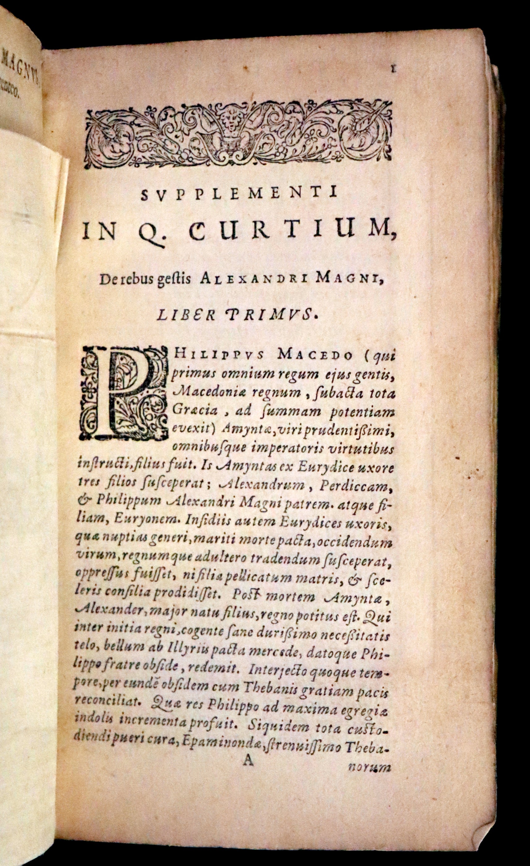 1633 Rare Latin Vellum Book - Histories of Alexander the Great with Ma ...