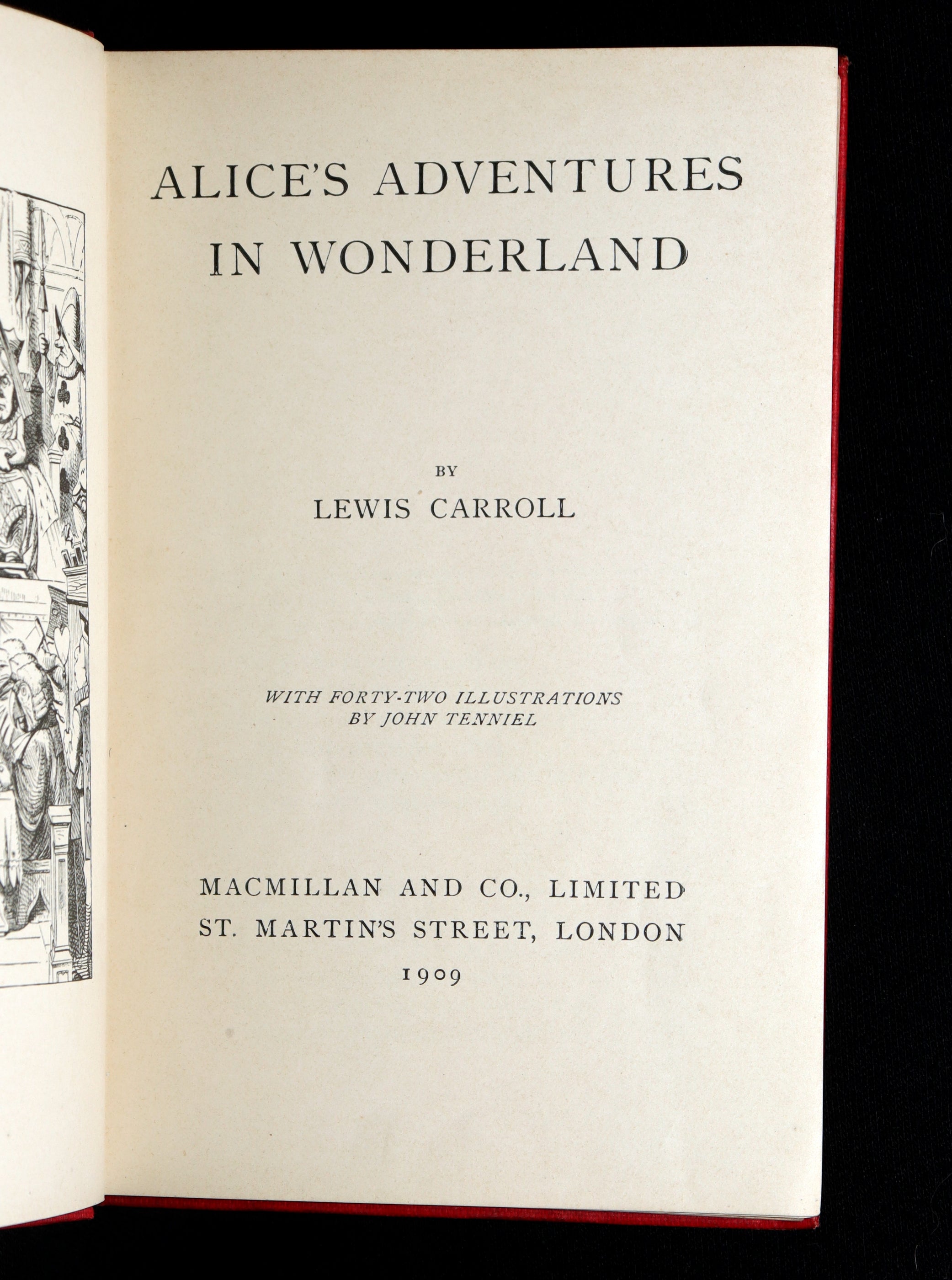 1909 Rare Miniature Edition - Alice's Adventures in Wonderland by Lewis ...