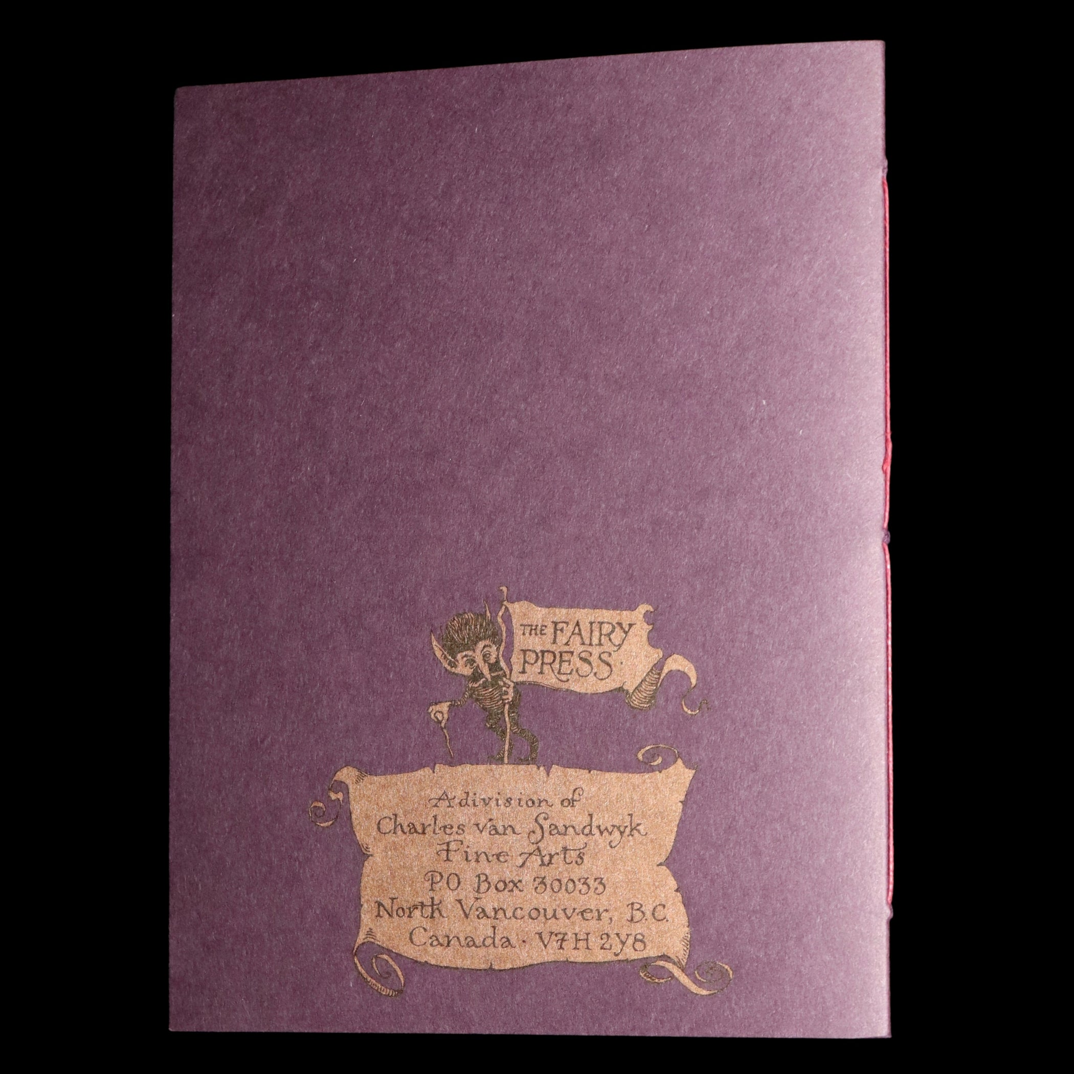 2023 Rare Signed First Edition - Will O' The Wisps by Charles van Sand — MFLIBRA - Antique Books