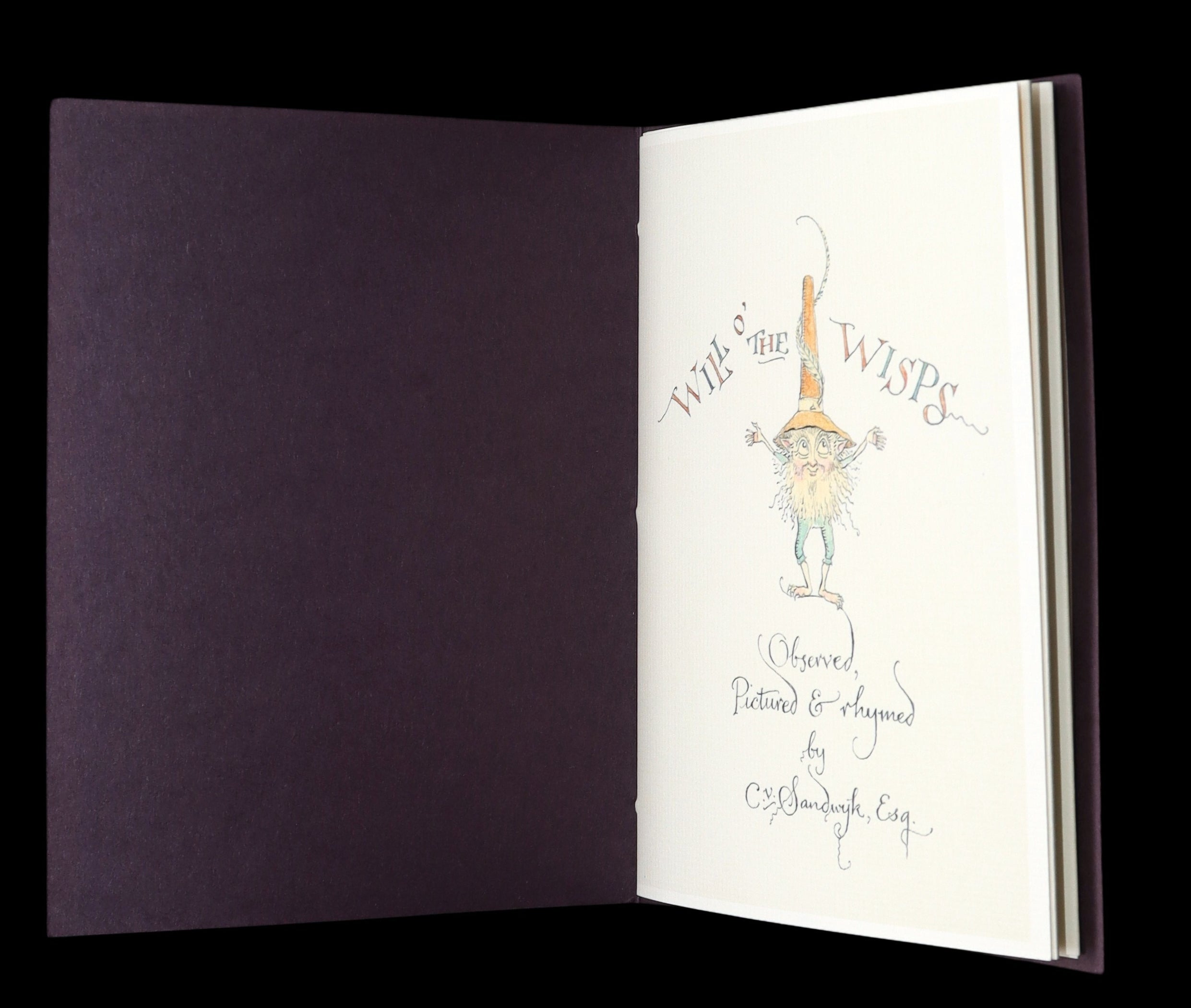 2023 Rare Signed First Edition - Will O' The Wisps by Charles van Sand — MFLIBRA - Antique Books