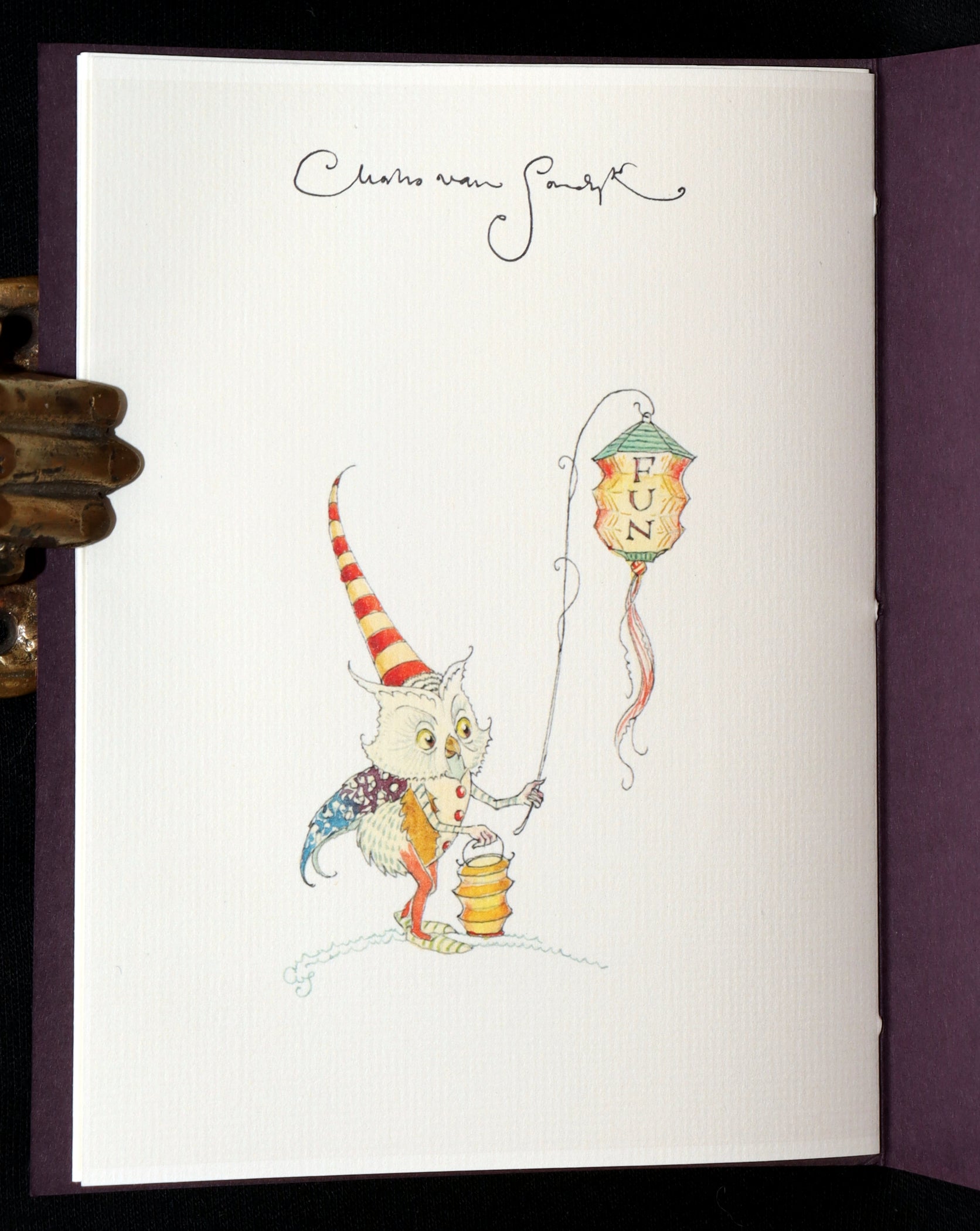 2023 Rare Signed First Edition - Will O' The Wisps by Charles van Sand — MFLIBRA - Antique Books