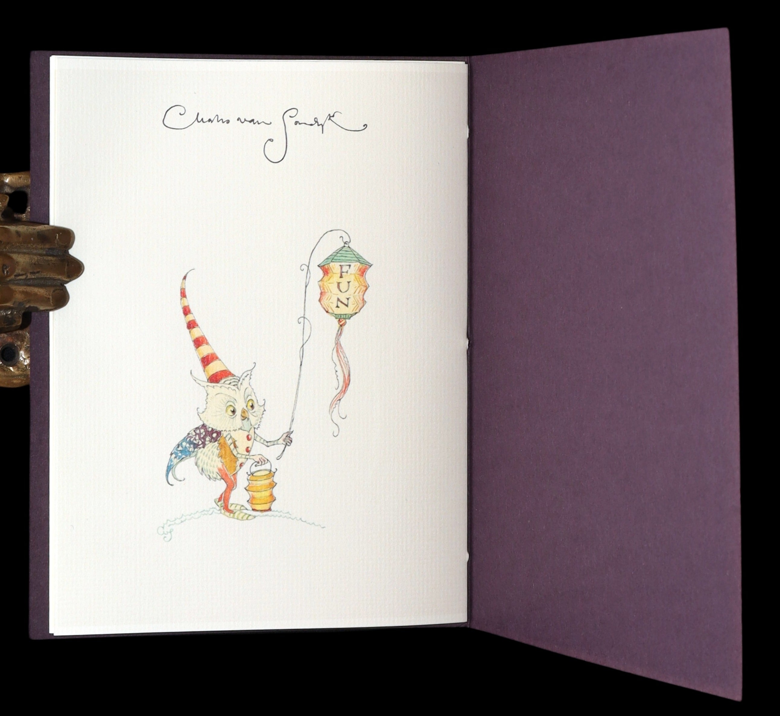 2023 Rare Signed First Edition - Will O' The Wisps by Charles van Sand — MFLIBRA - Antique Books