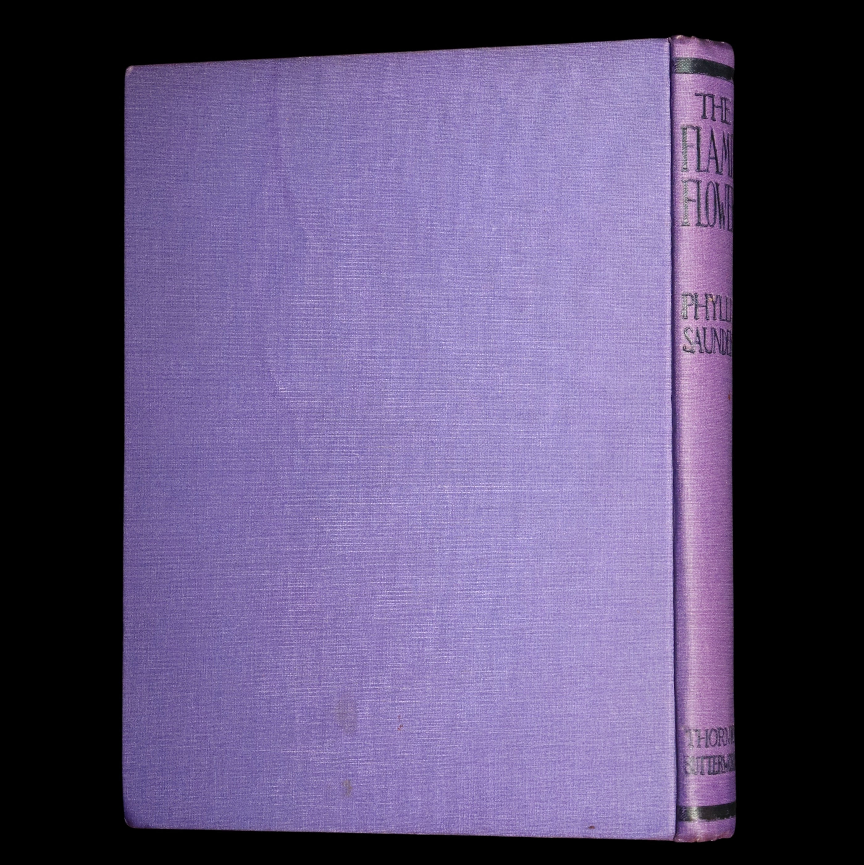 1922 Rare Book- The Flame Flower by Phyllis Saunders and Hilda T. Mill ...