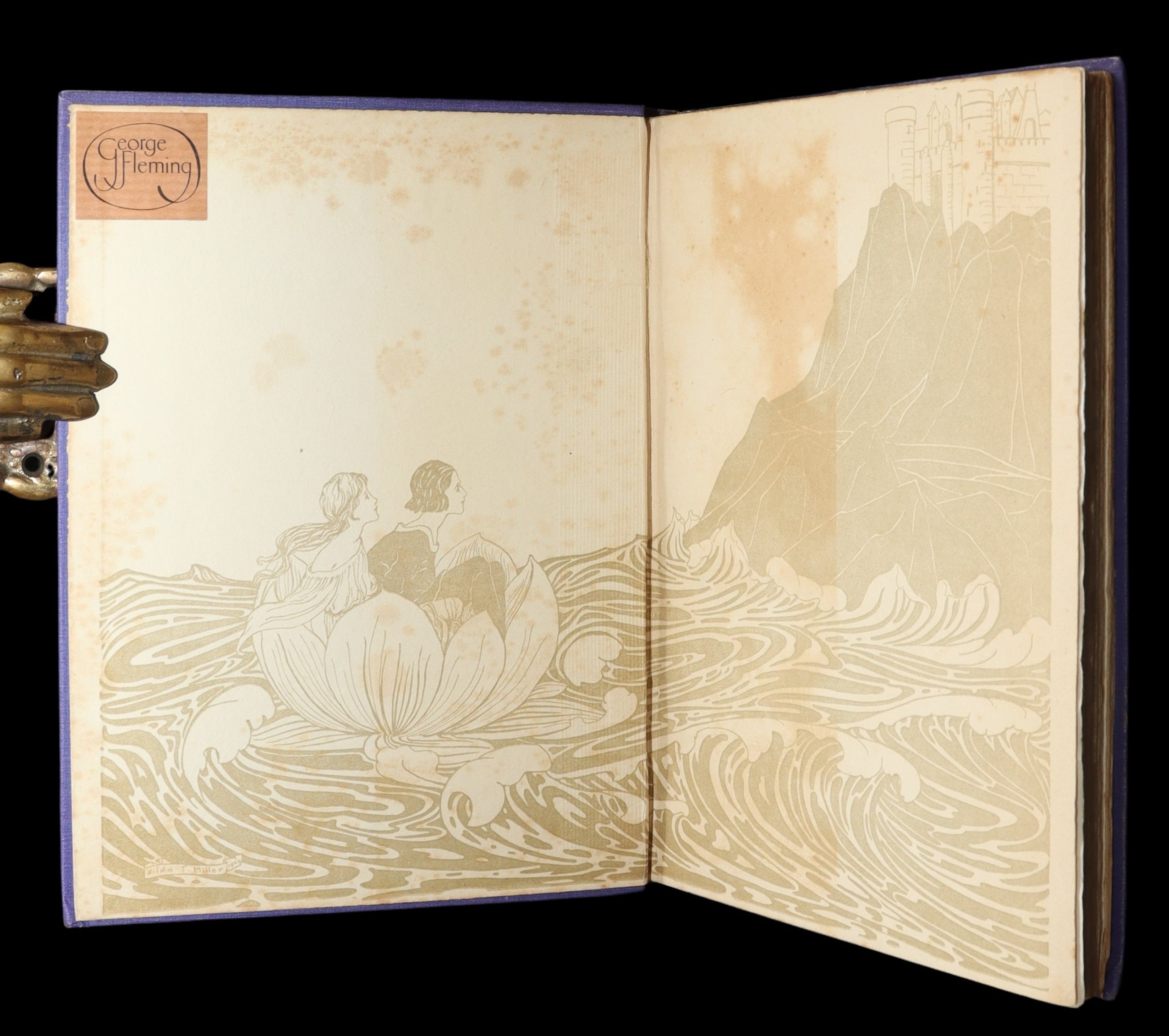 1922 Rare Book- The Flame Flower by Phyllis Saunders and Hilda T. Mill ...