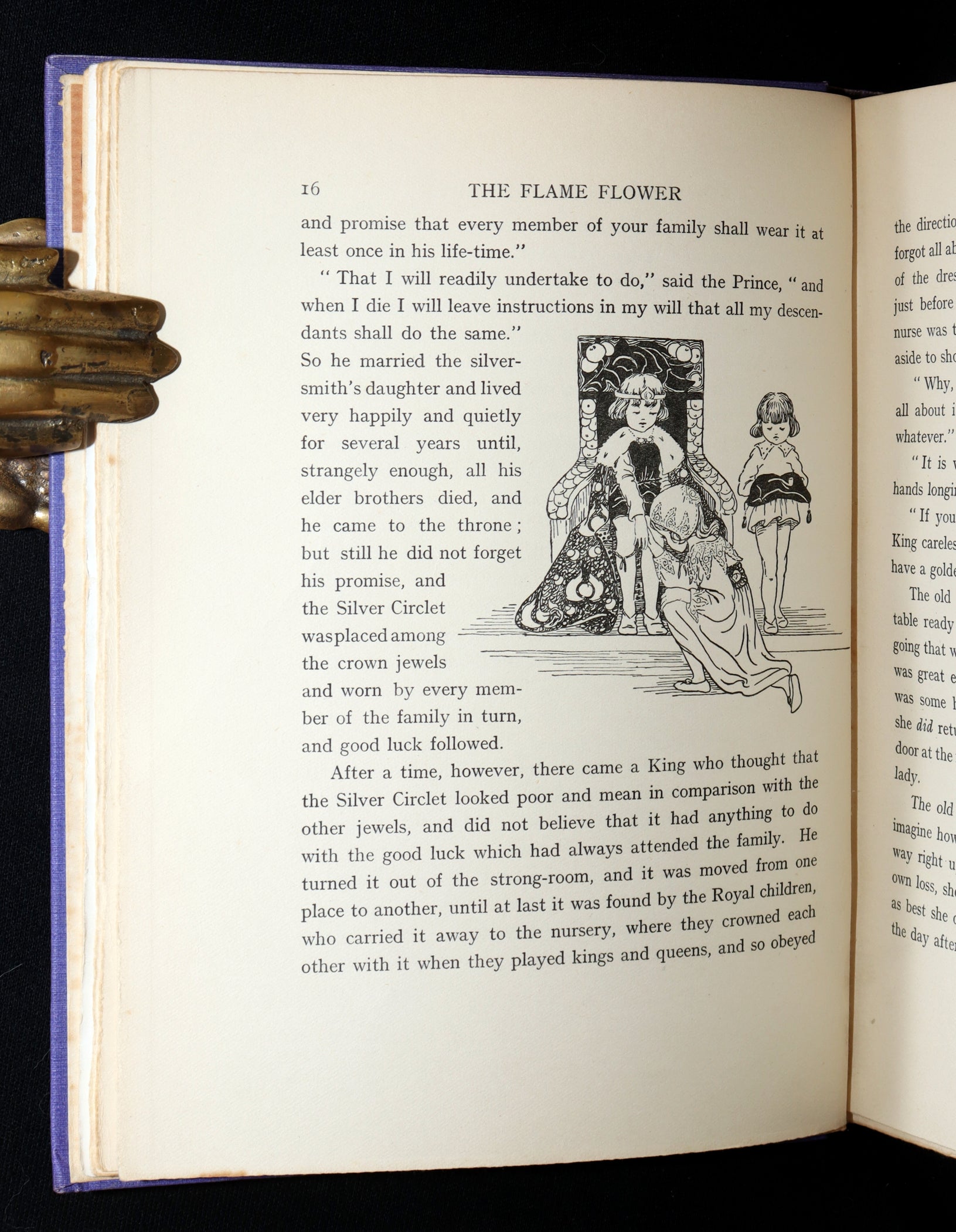 1922 Rare Book- The Flame Flower by Phyllis Saunders and Hilda T. Mill ...