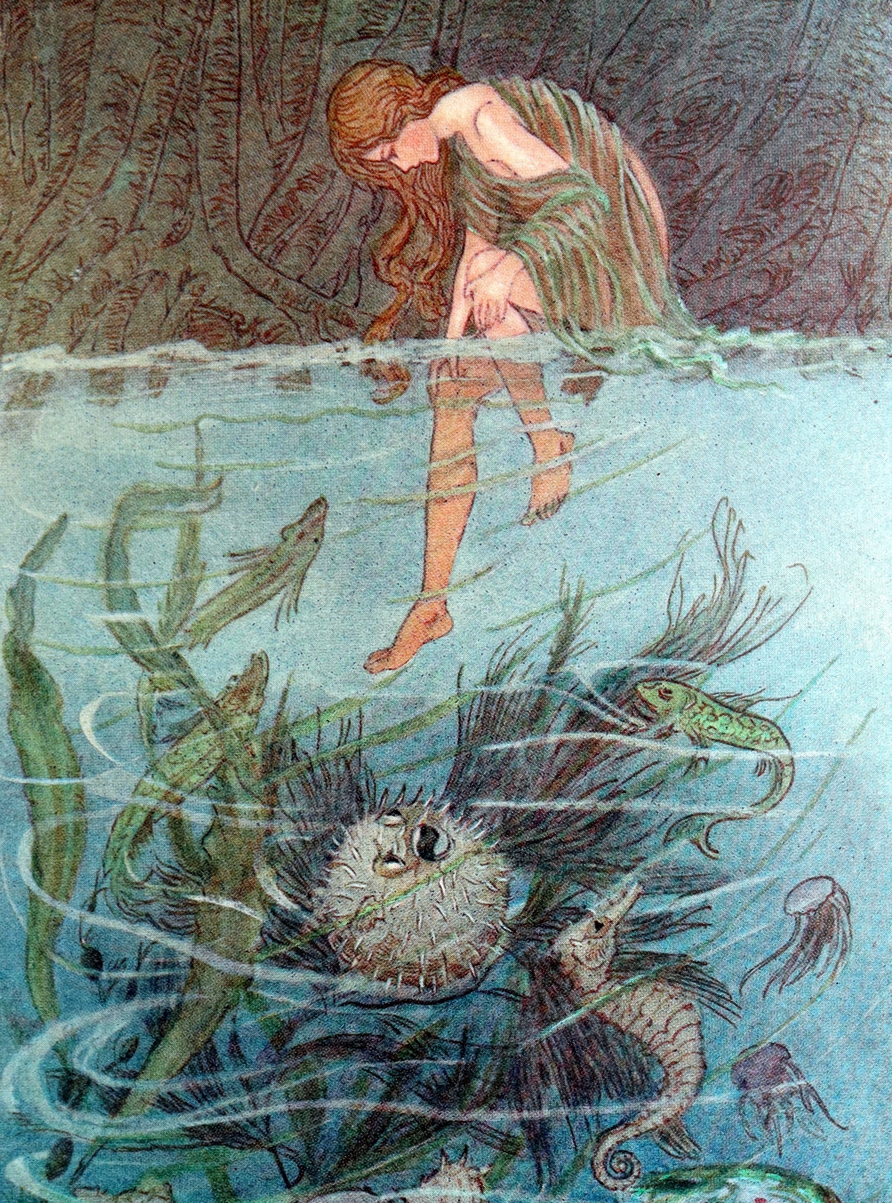 1922 Rare Book- The Flame Flower by Phyllis Saunders and Hilda T. Mill ...