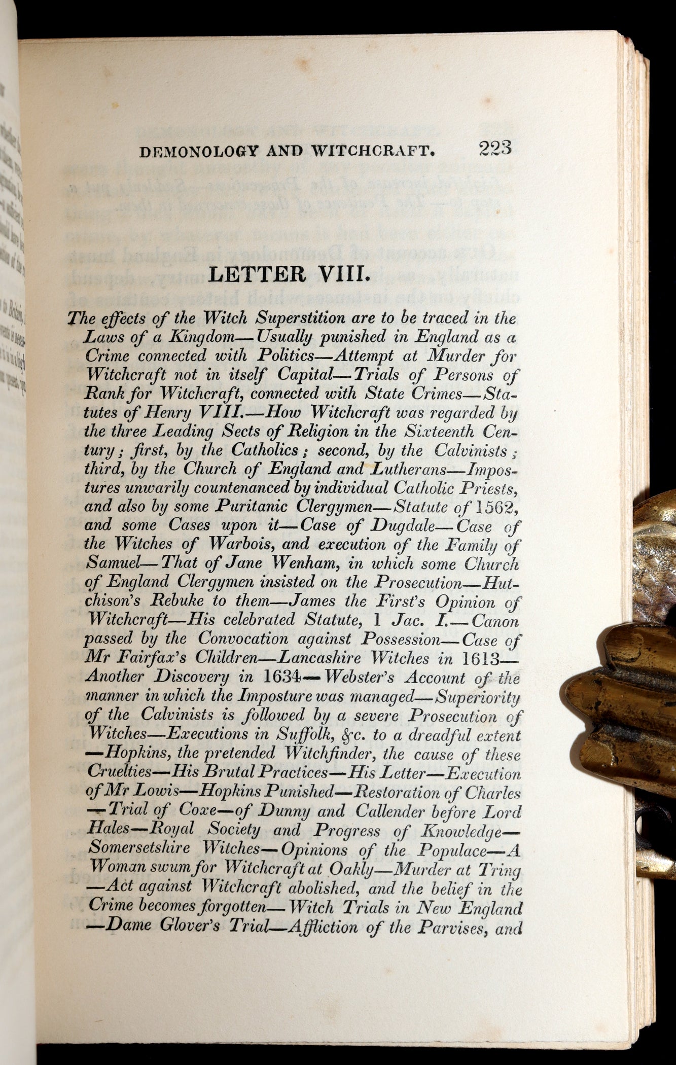 1830 First Edition bound by Wood - Letters on Demonology and Witchcraft ...