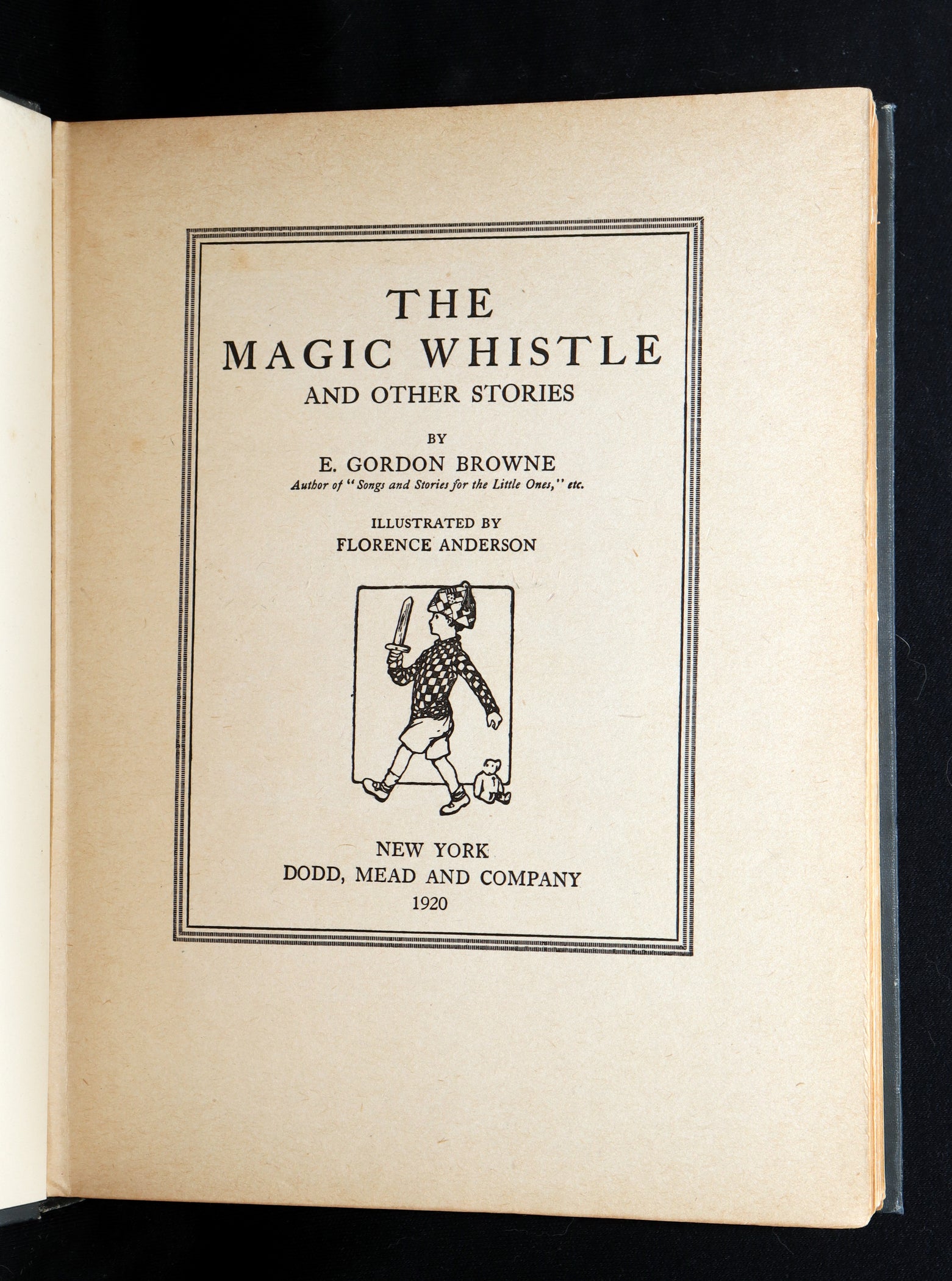 1920 First Edition - The Magic Whistle Illustrated by Florence Anderso ...
