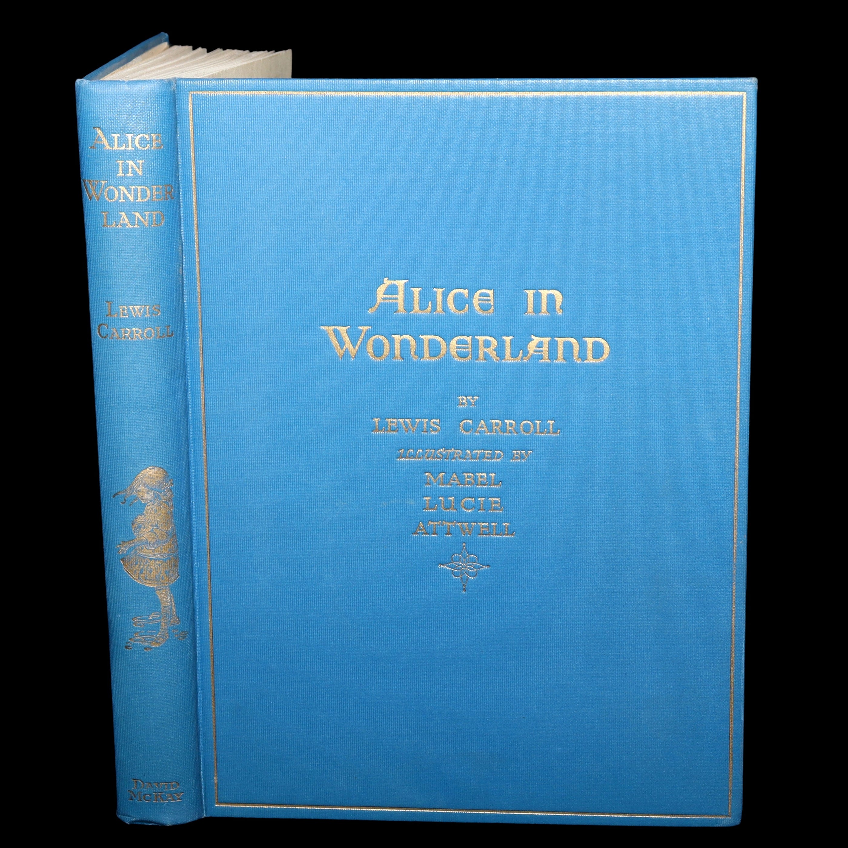 1911 First US Edition - Alice in Wonderland illustrated by Mabel Lucie ...