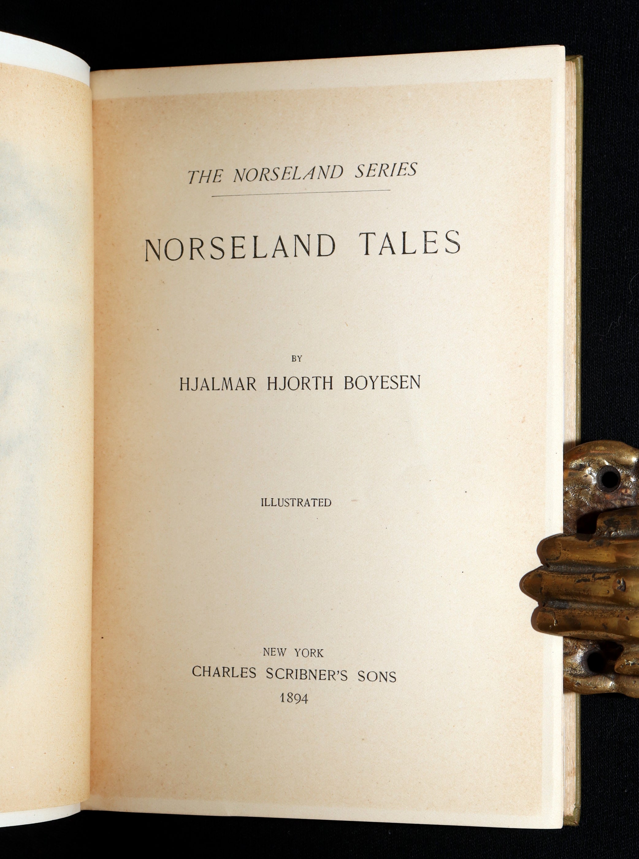 1894 Scarce First Edition - Norseland Tales of Norway by Hjalmar Hjort ...