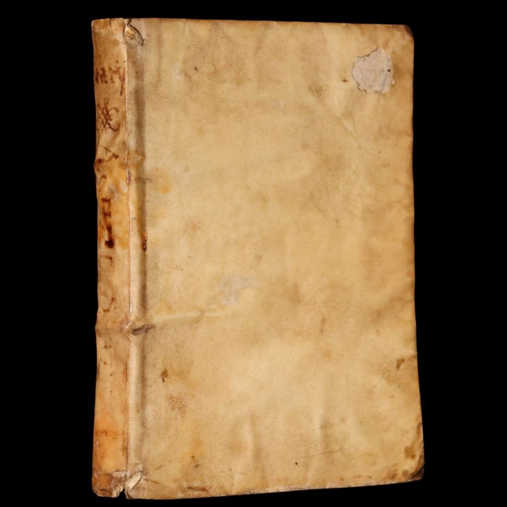 1587 Scarce Latin Vellum Book - Achilles Tatius’ Clitophon and Leucippe ...