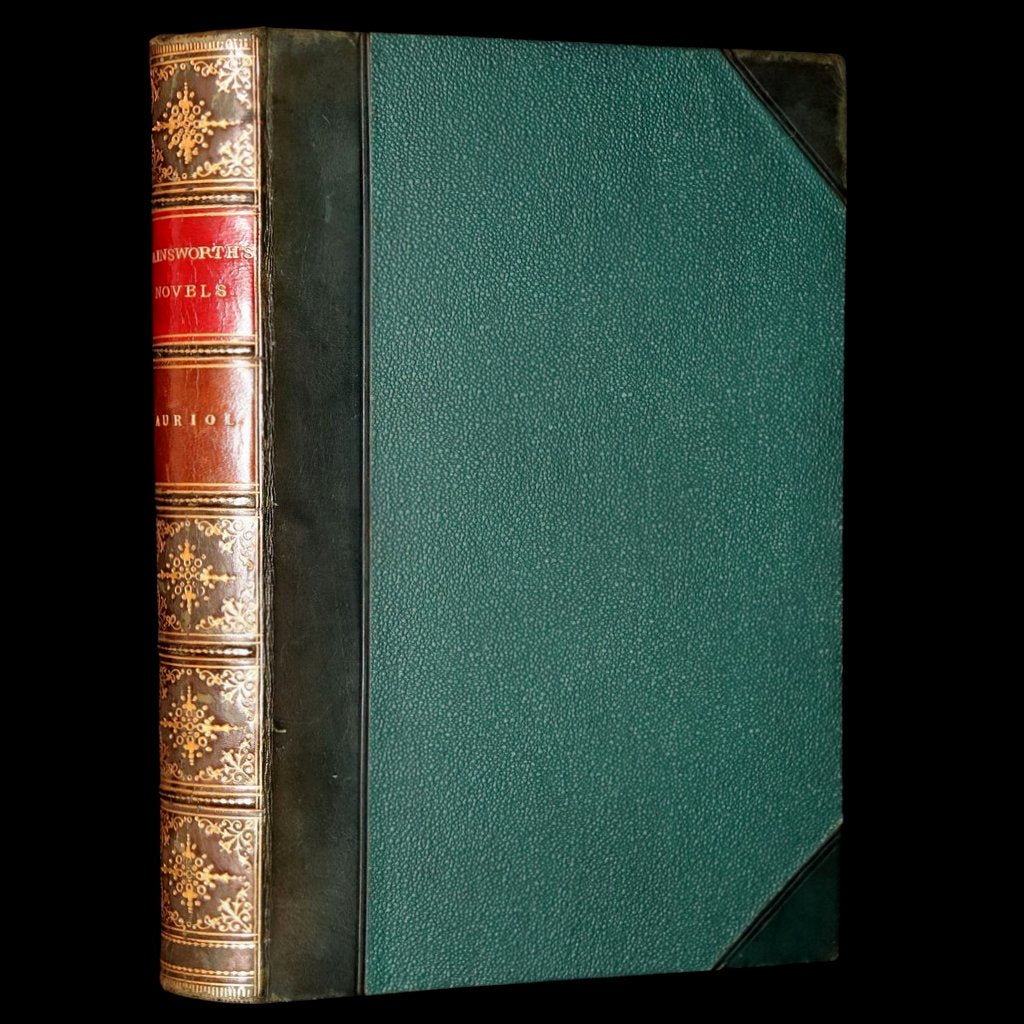 1890 Rare Gothic Novel - Auriol; or, The Elixir of Life by W. Harrison ...