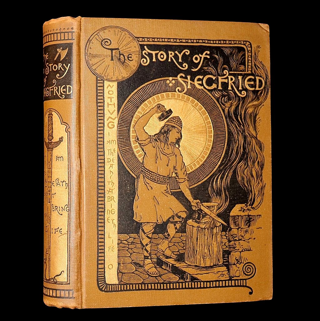 1882 Rare First Edition - The Story of Siegfried illustrated by Howard ...