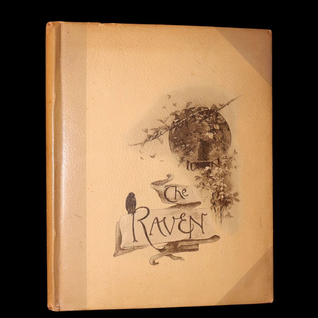 1889 Scarce Book - The Raven by Edgar Allan Poe, Illustrated by W. L ...