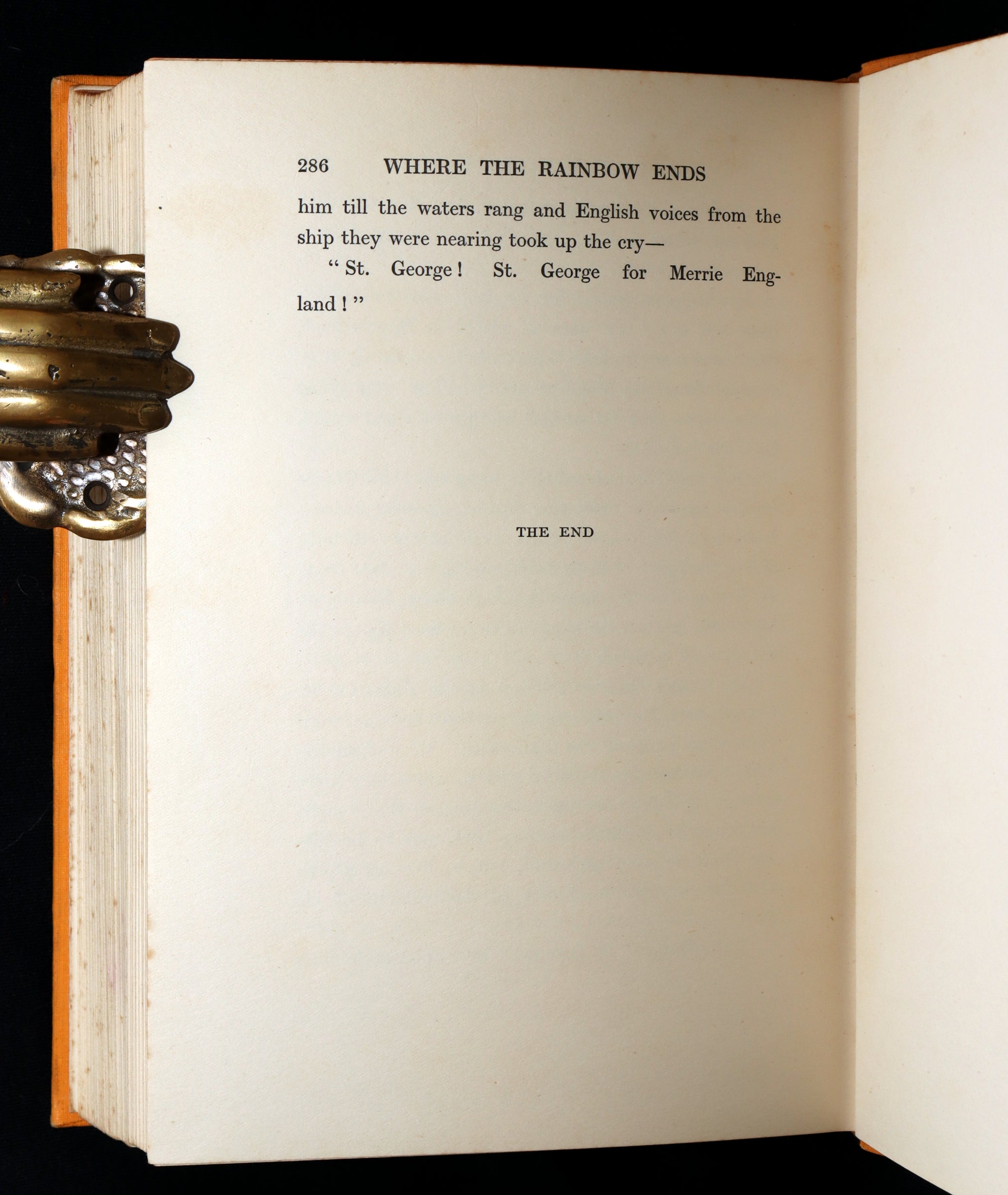 1925 Rare First Edition - Where the Rainbow Ends by Clifford Mills and ...