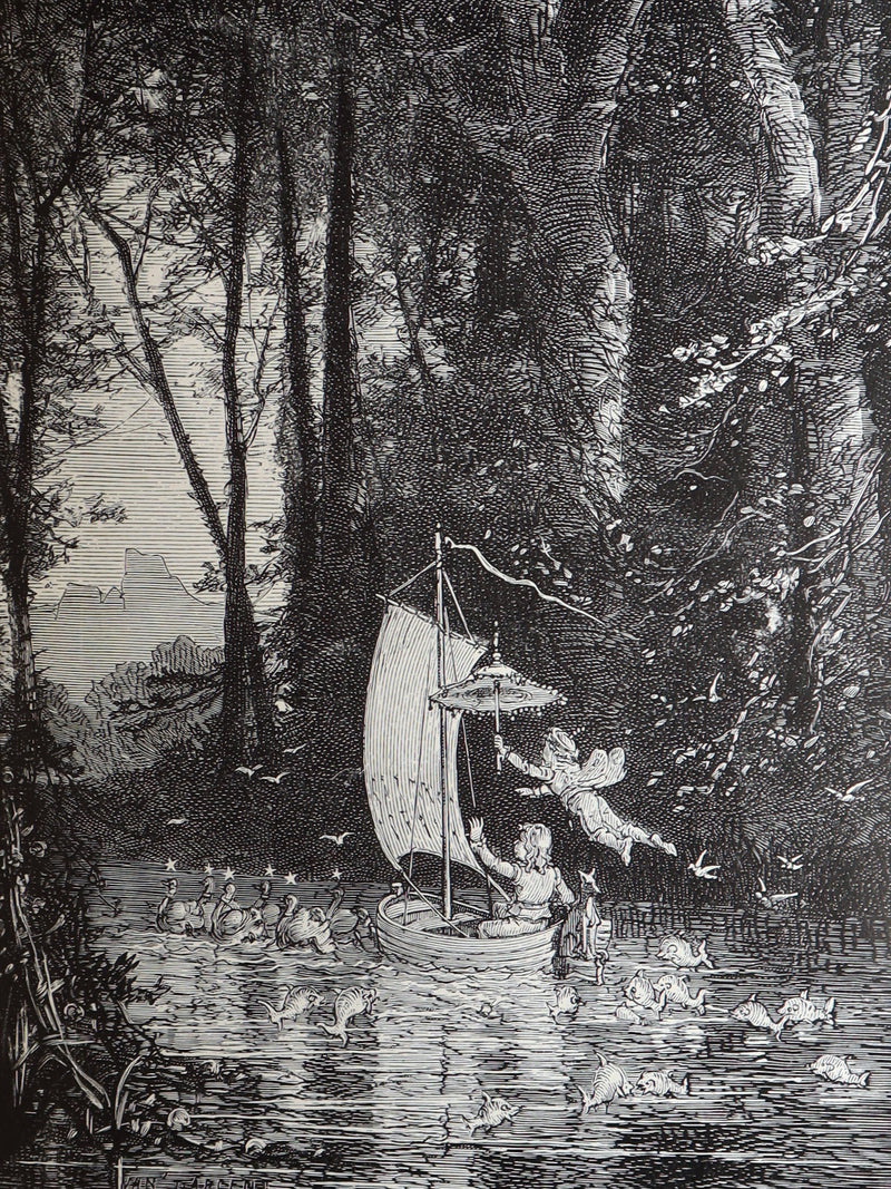 1900 Rare Book - Hans Christian Andersen's Fairy Tales, colour illustr ...