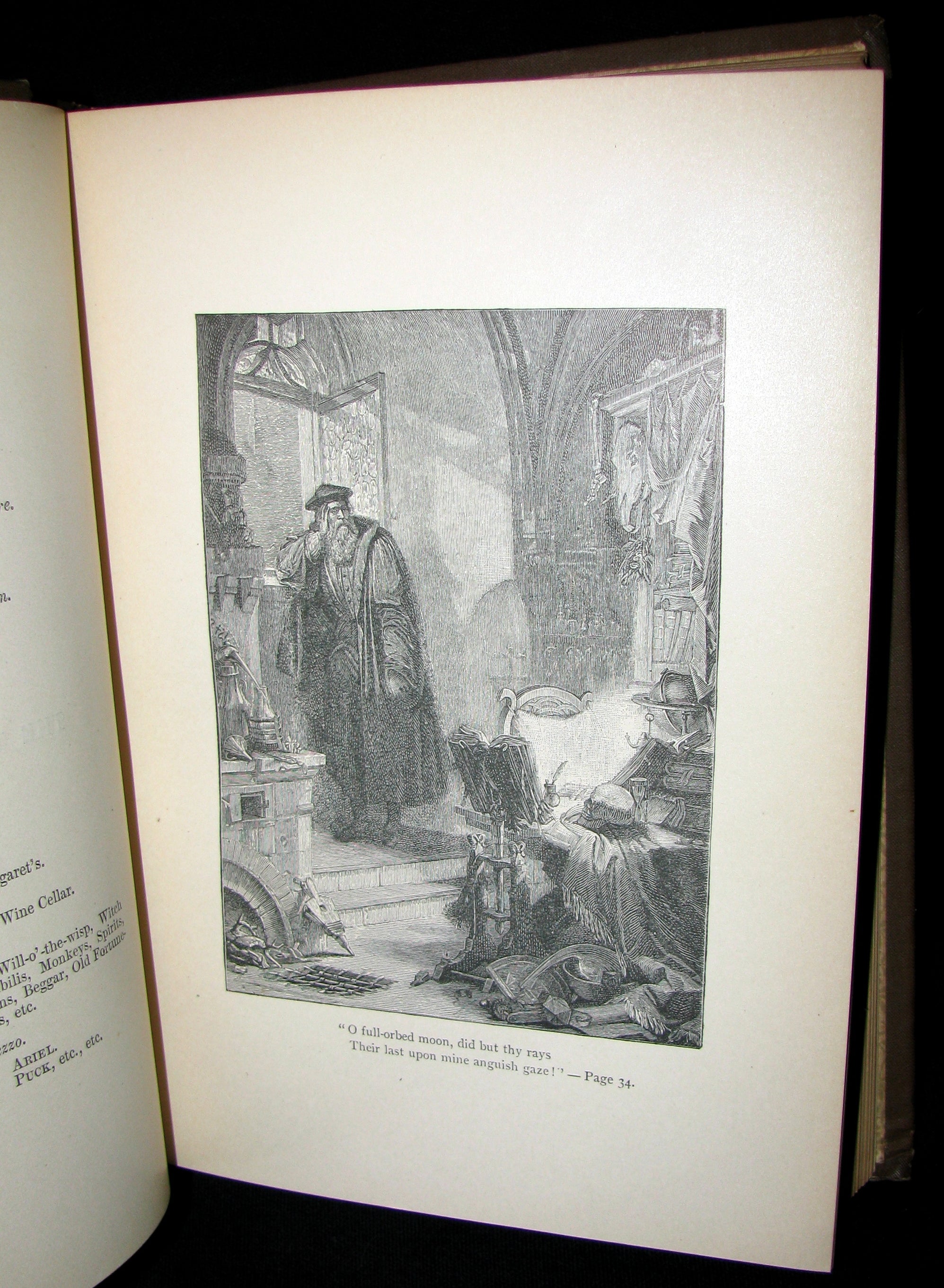 1880 Rare Victorian Book - Faust - A Tragedy by Goethe, Illustrated by ...
