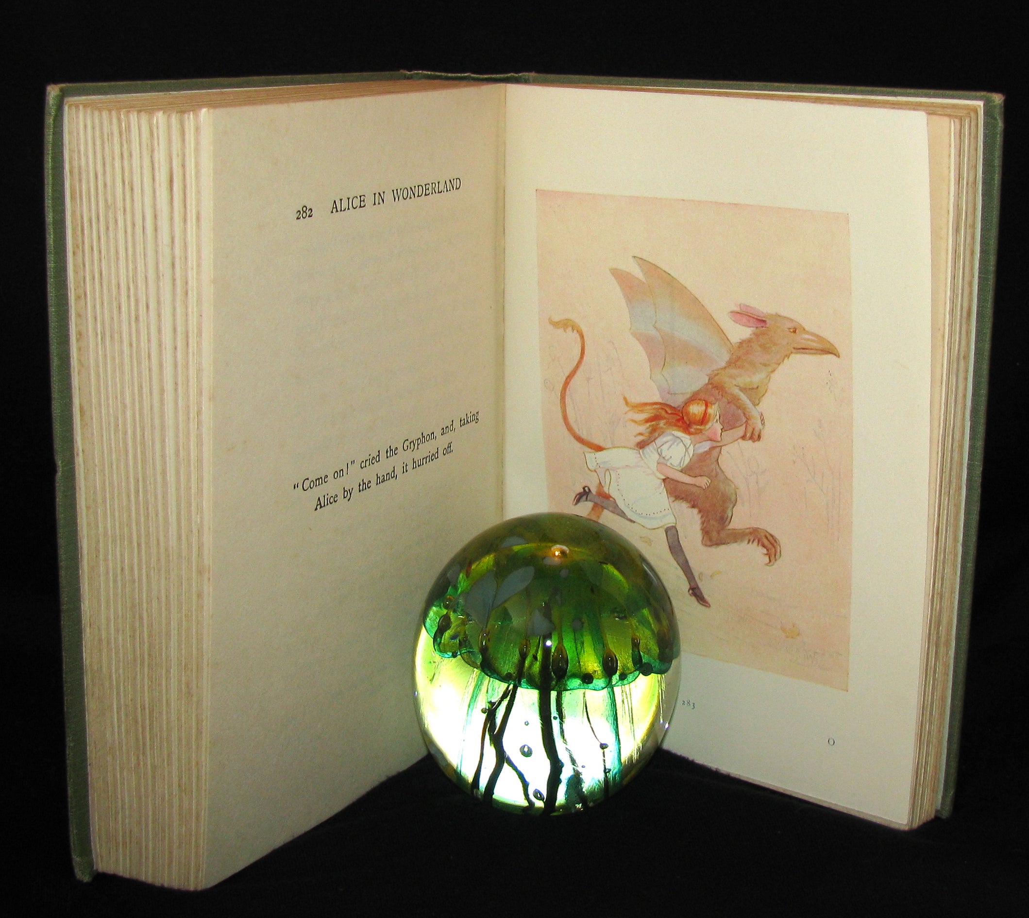 1920 Rare Book - Alice's Adventures in Wonderland with 48 Coloured ...