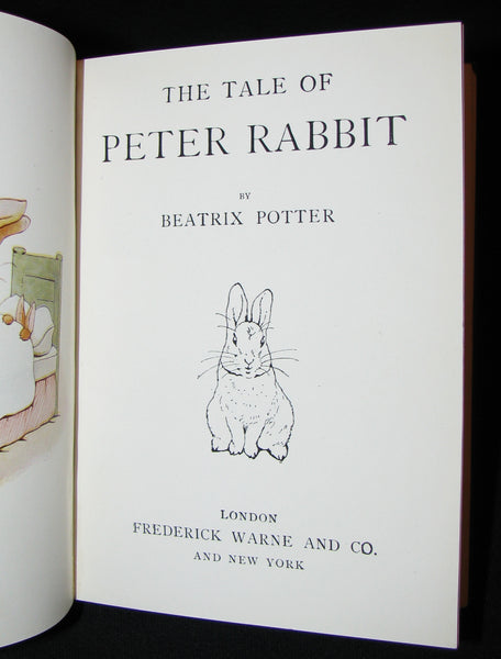 1903 Rare Book - Beatrix Potter - THE TALE OF PETER RABBIT - First Edi ...