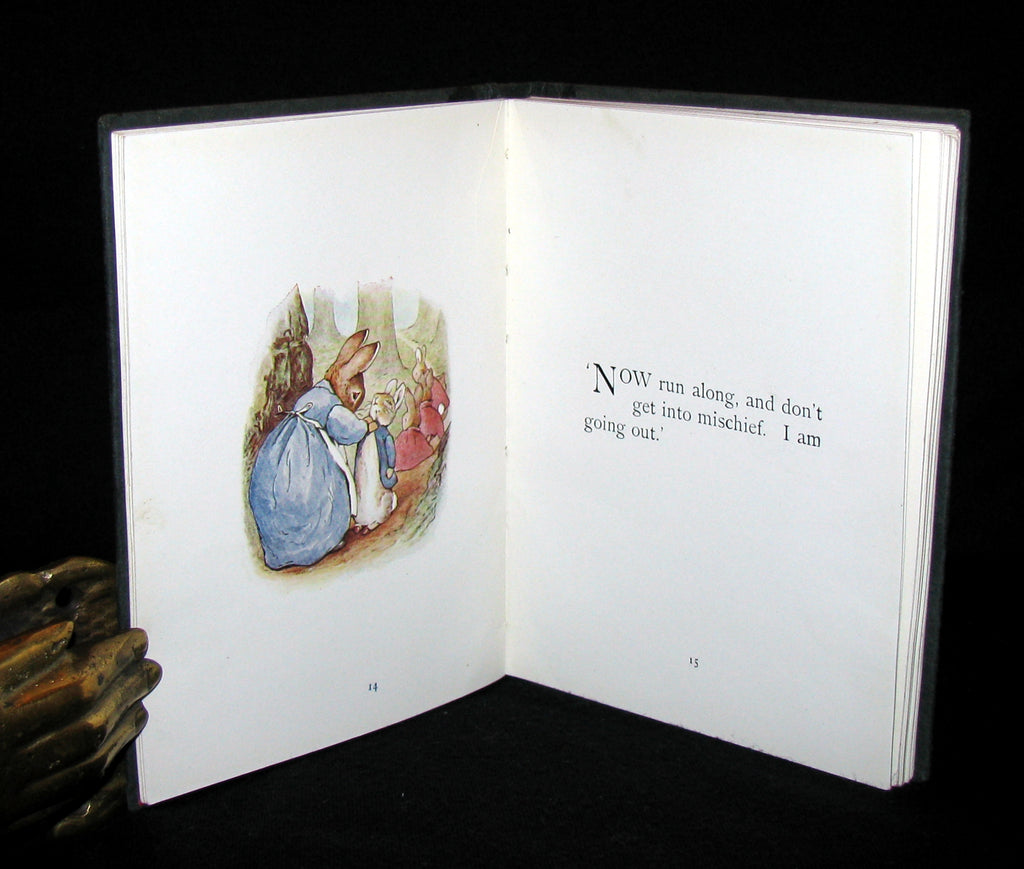 1903 Rare Book - Beatrix Potter - THE TALE OF PETER RABBIT - First Edi ...