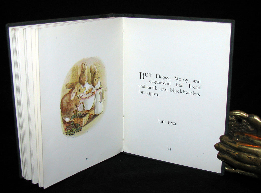 1903 Rare Book - Beatrix Potter - THE TALE OF PETER RABBIT - First Edi ...