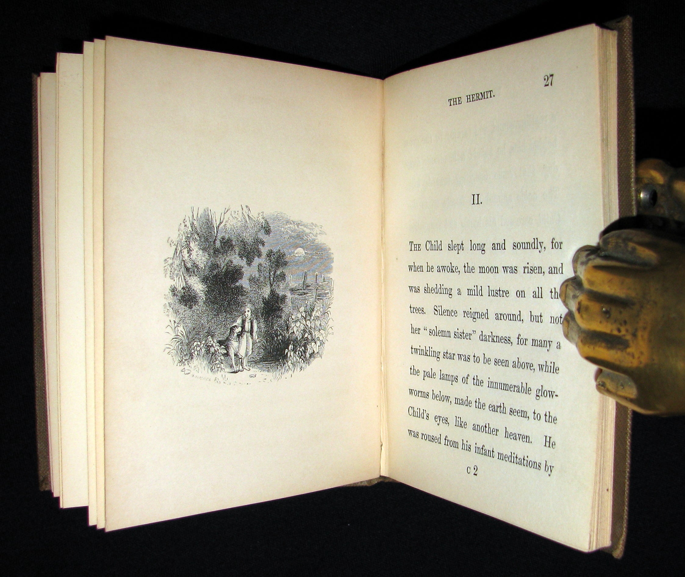 1842 Scarce Victorian Book - The Child and the Hermit; a sequel to the ...