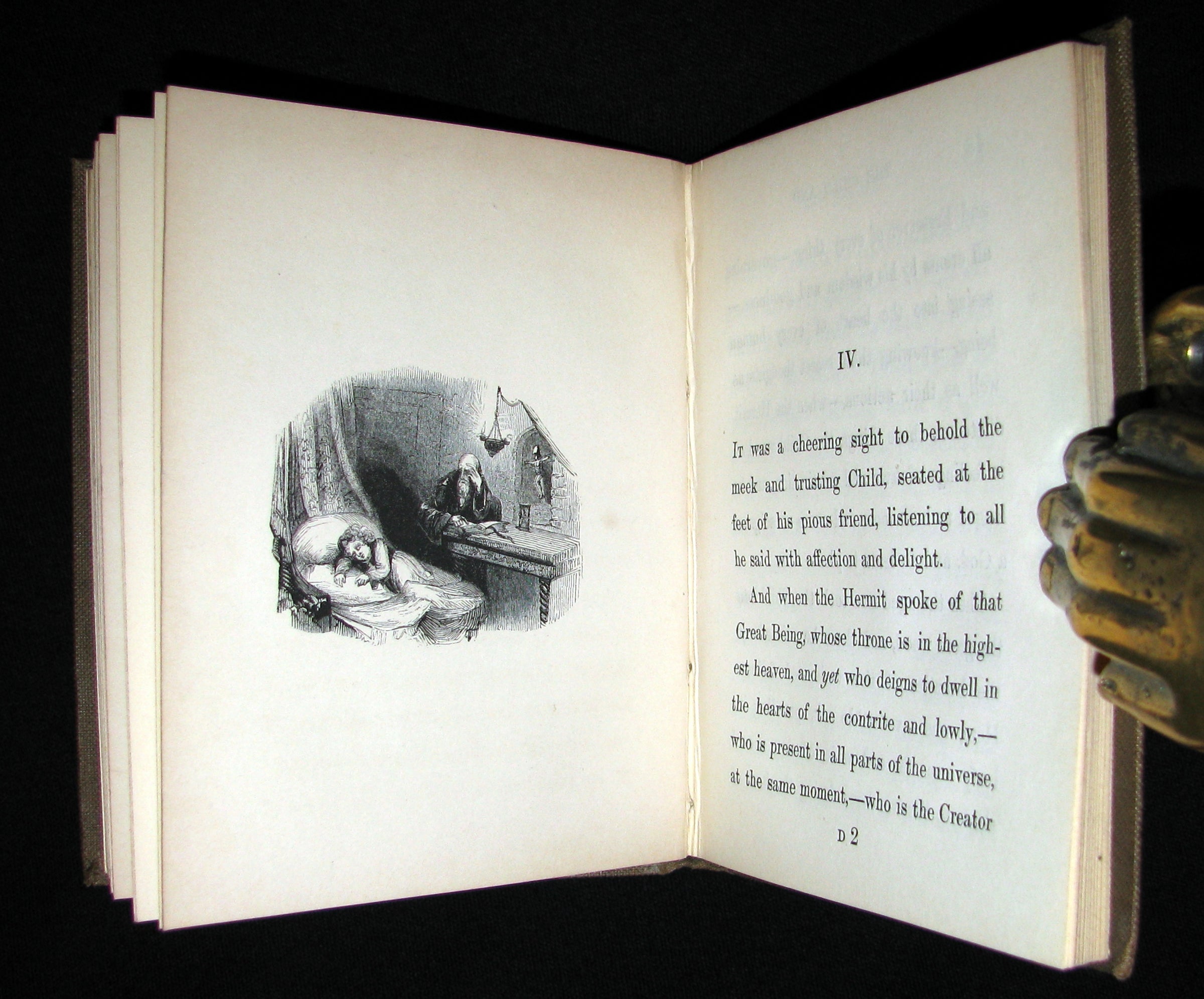 1842 Scarce Victorian Book - The Child and the Hermit; a sequel to the ...