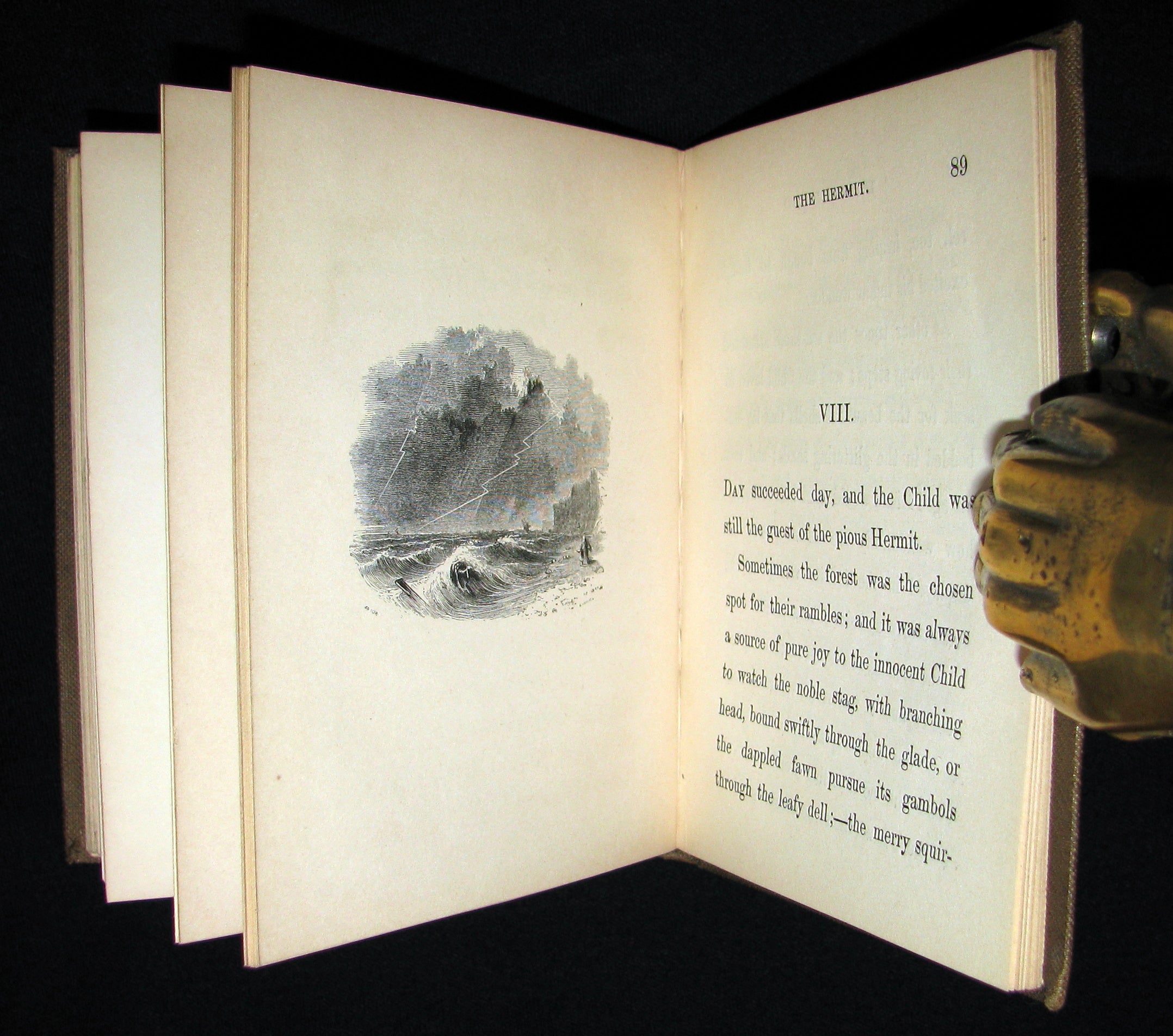 1842 Scarce Victorian Book - The Child and the Hermit; a sequel to the ...